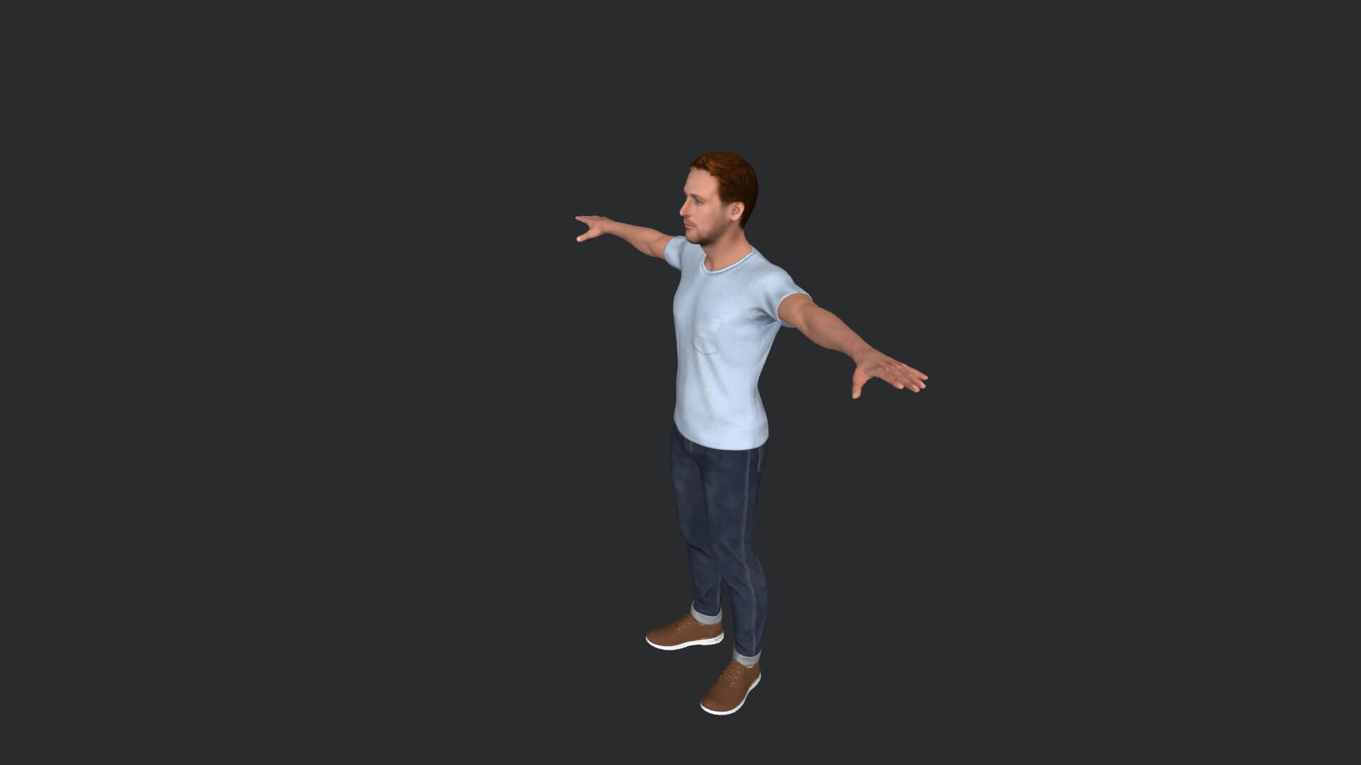 Ryan Gosling Realistic Full Body Fully Rigged Character - 3D Model by ...