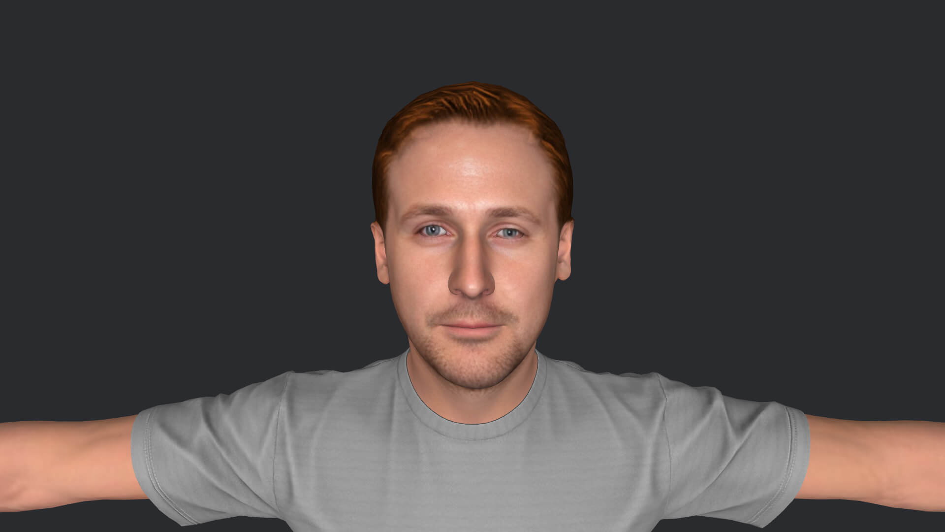 Ryan Gosling Realistic Full Body Fully Rigged Character - 3D Model by ...