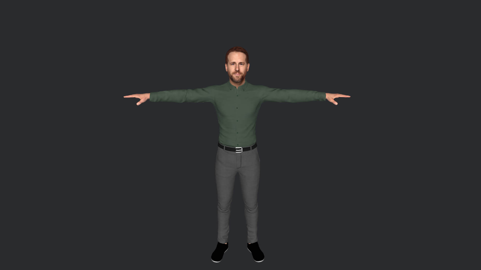 Ryan Reynolds Realistic Full Body Fully Rigged Character - 3D Model by ...