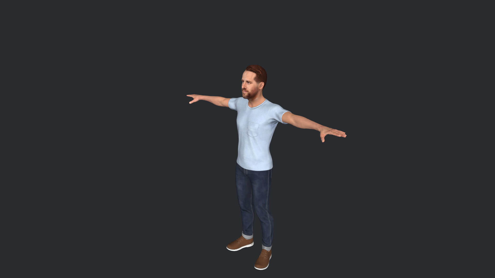 Ryan Reynolds Realistic Full Body Fully Rigged Character - 3D Model by ...