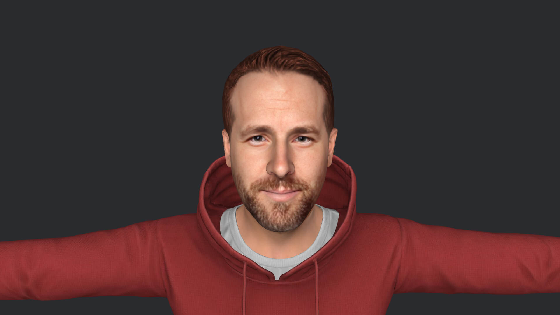 Ryan Reynolds Realistic Full Body Fully Rigged Character - 3D Model by ...