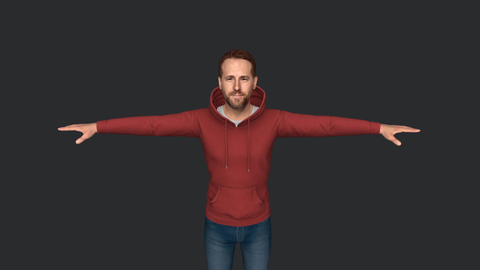 Ryan Reynolds Realistic Full Body Fully Rigged Character - 3D Model by ...