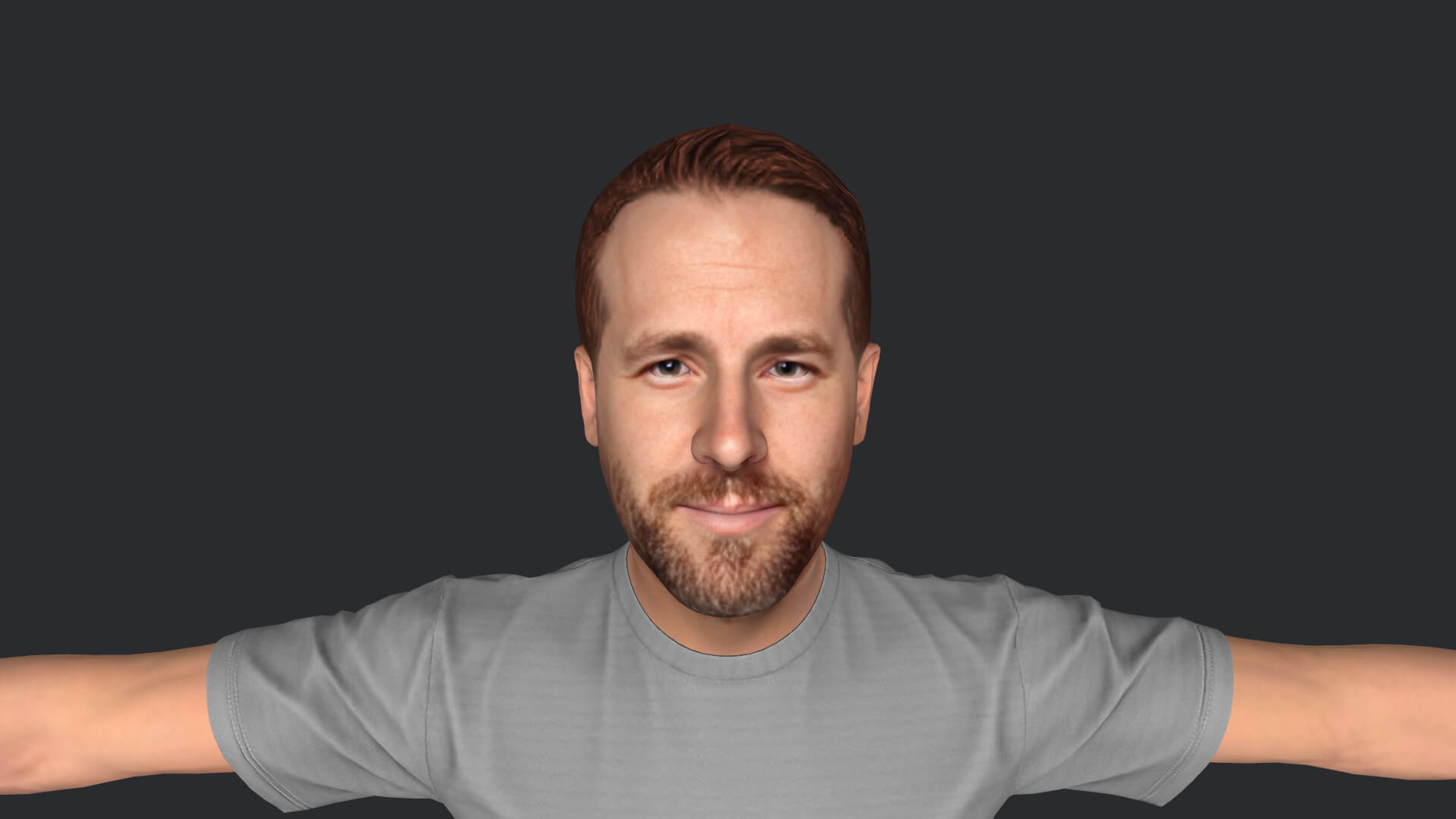 Ryan Reynolds Realistic Full Body Fully Rigged Character - 3D Model by ...