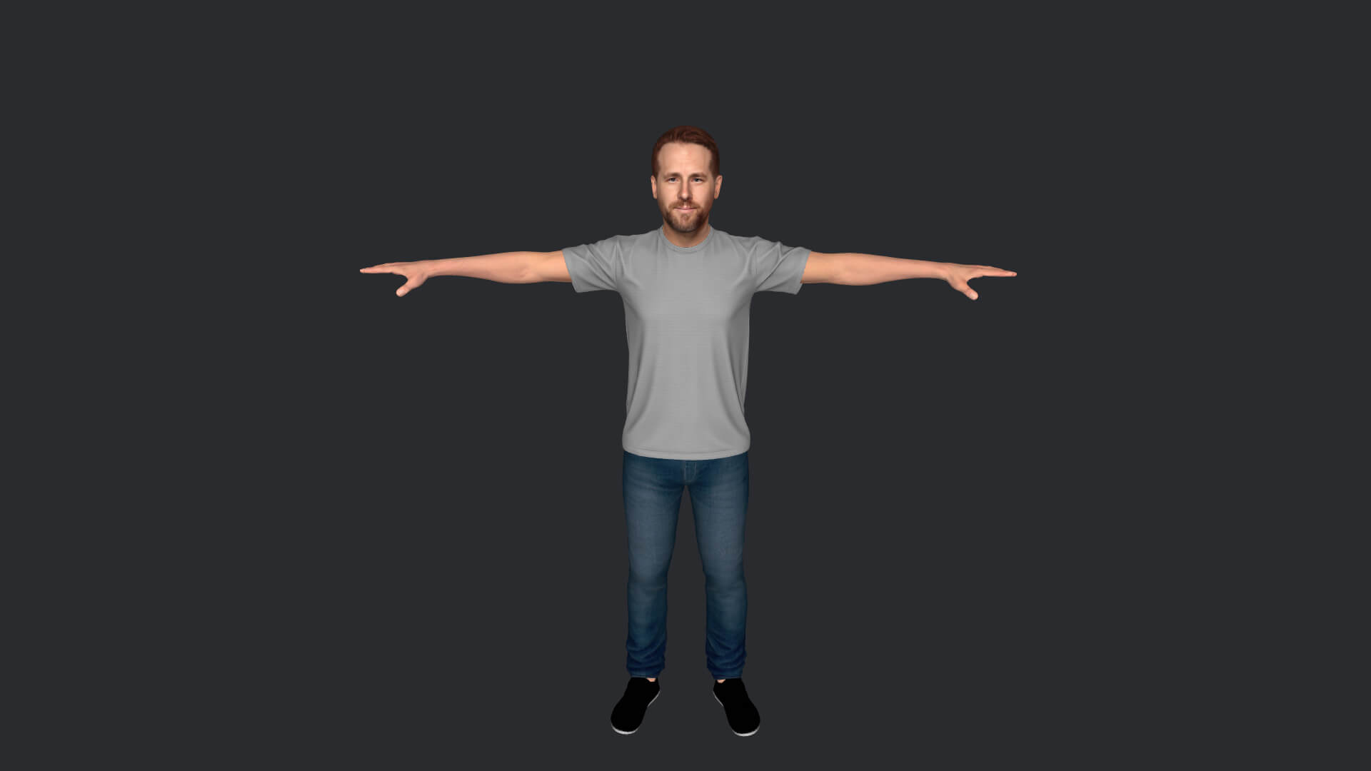 Ryan Reynolds Realistic Full Body Fully Rigged Character - 3D Model by ...