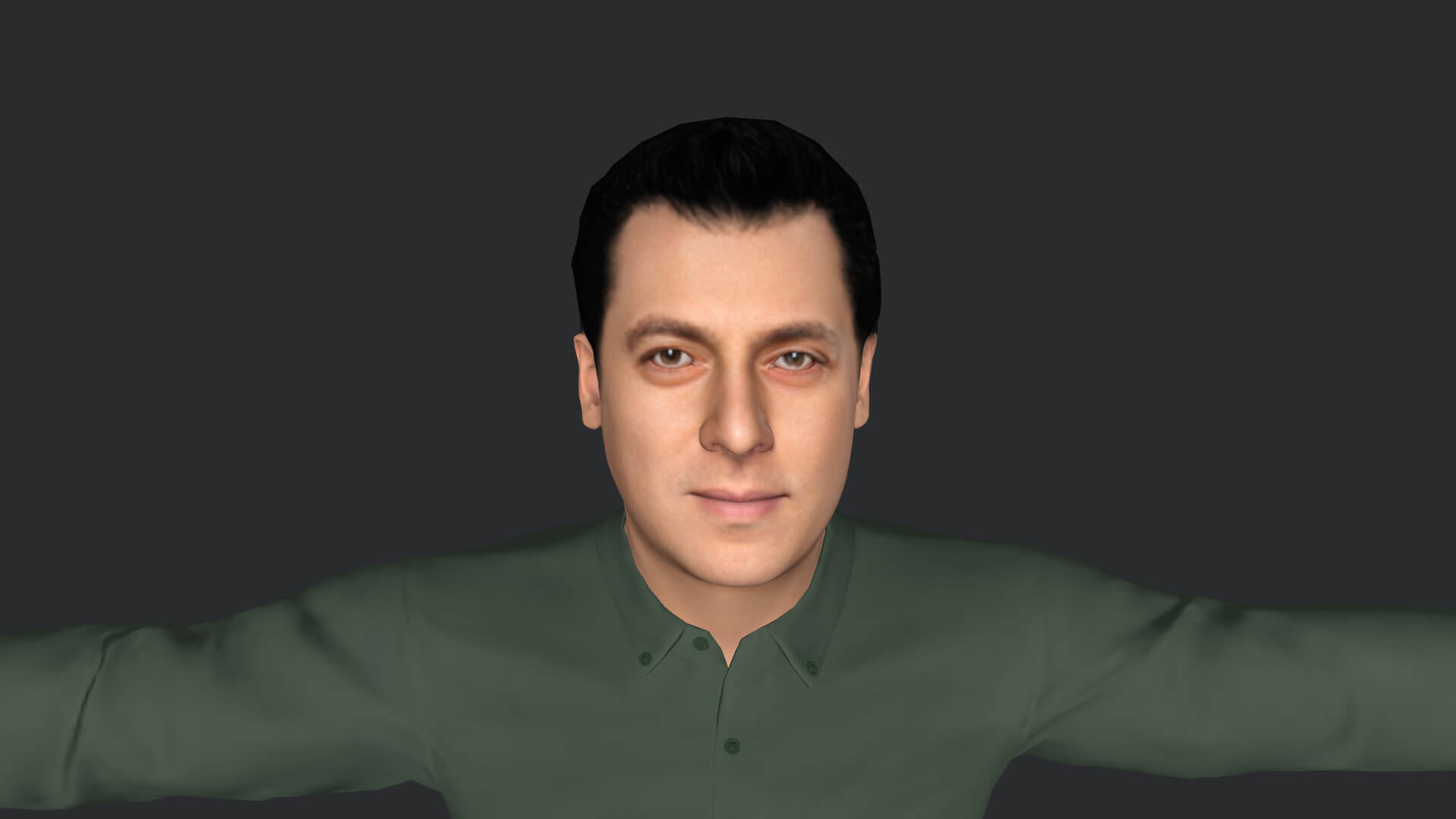 Salman Khan Realistic Full Body Fully Rigged Character - 3D Model by ...