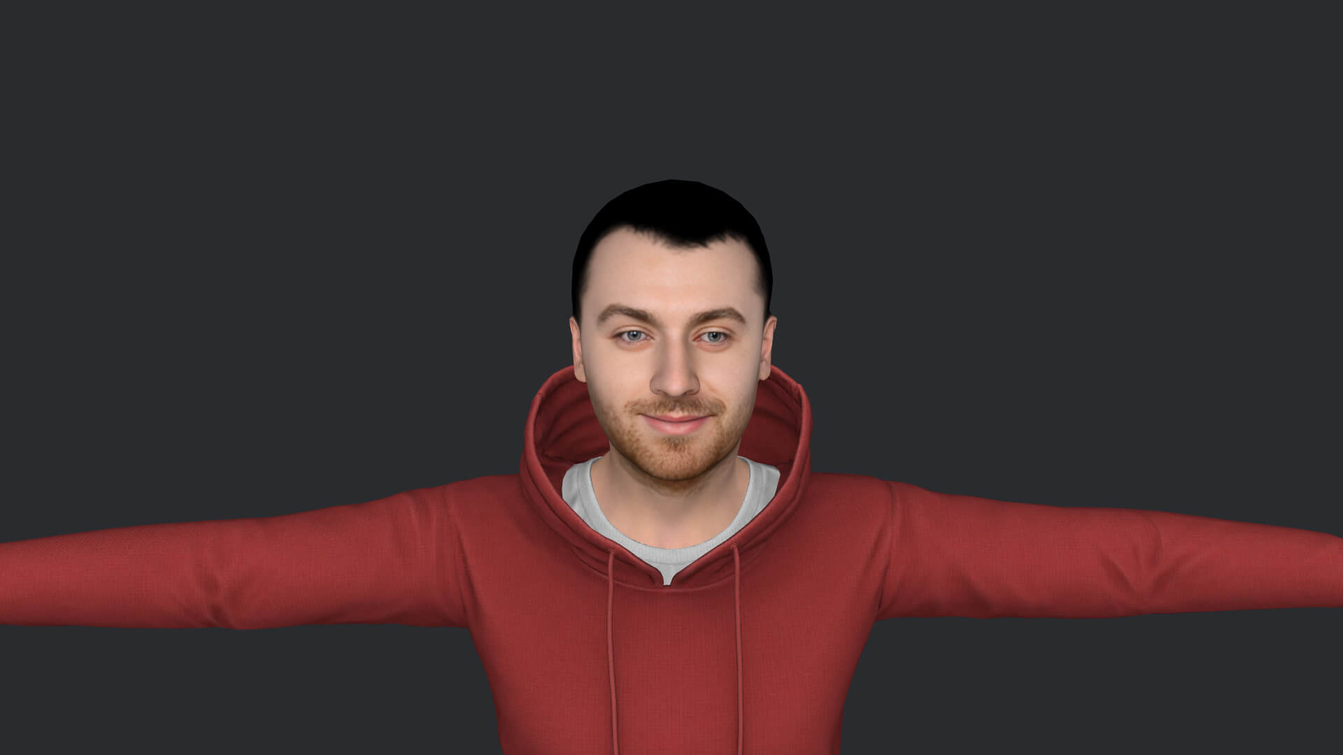 Sam Smith Realistic Full Body Fully Rigged Character - 3D Model by meta ...