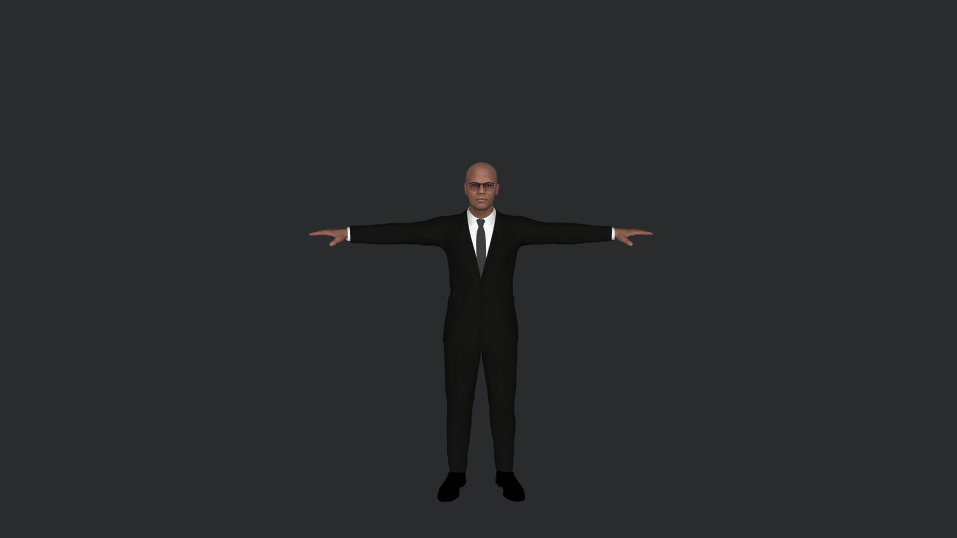 Samuel L Jackson Realistic Full Body Fully Rigged Character - 3D Model ...