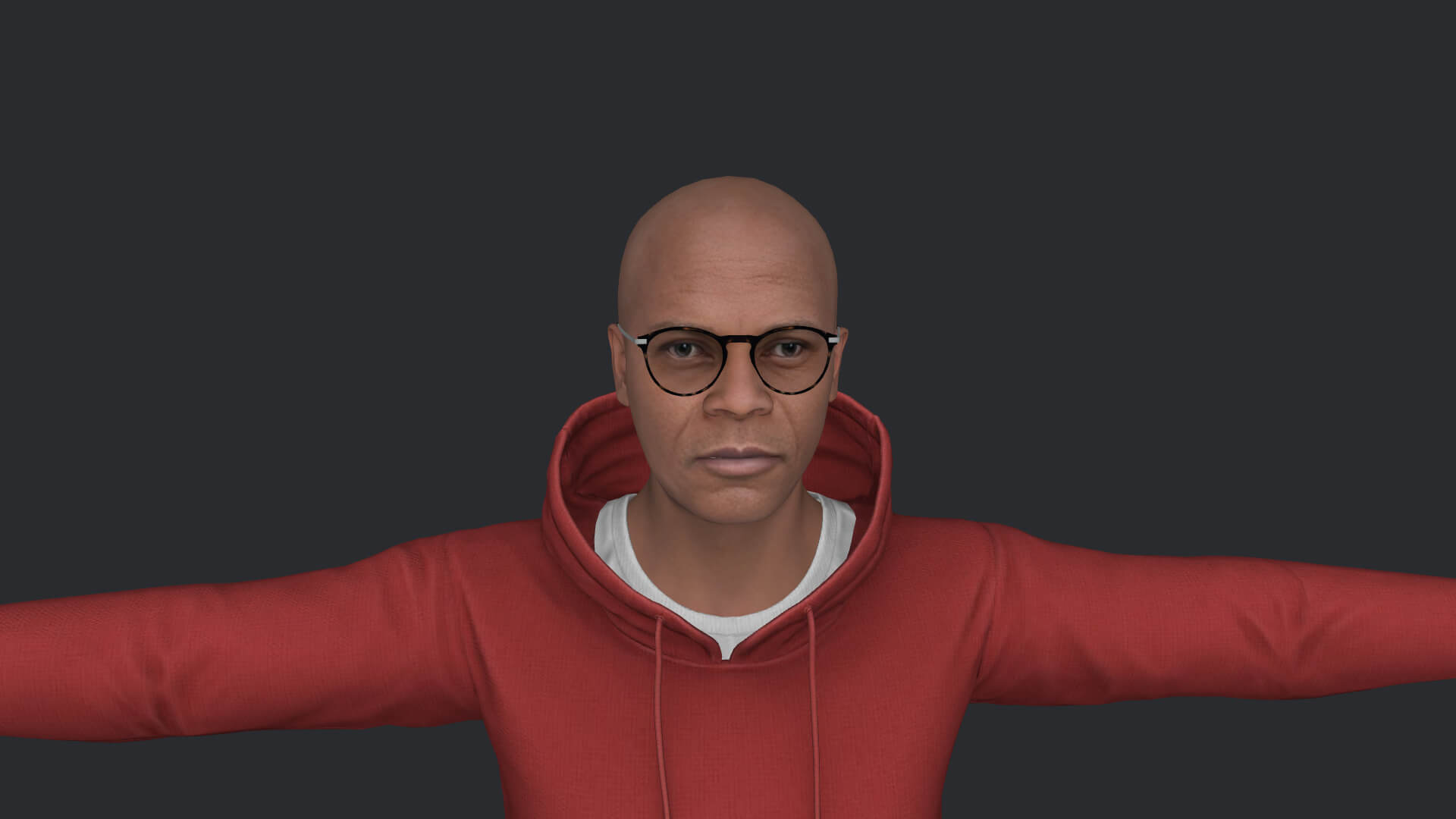 Samuel L Jackson Realistic Full Body Fully Rigged Character - 3D Model ...