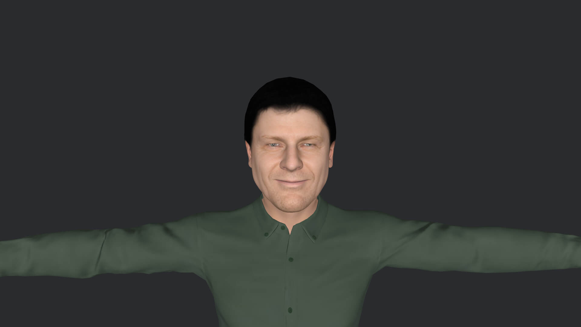 Sean Bean Realistic Full Body Fully Rigged Character - 3D Model by meta ...