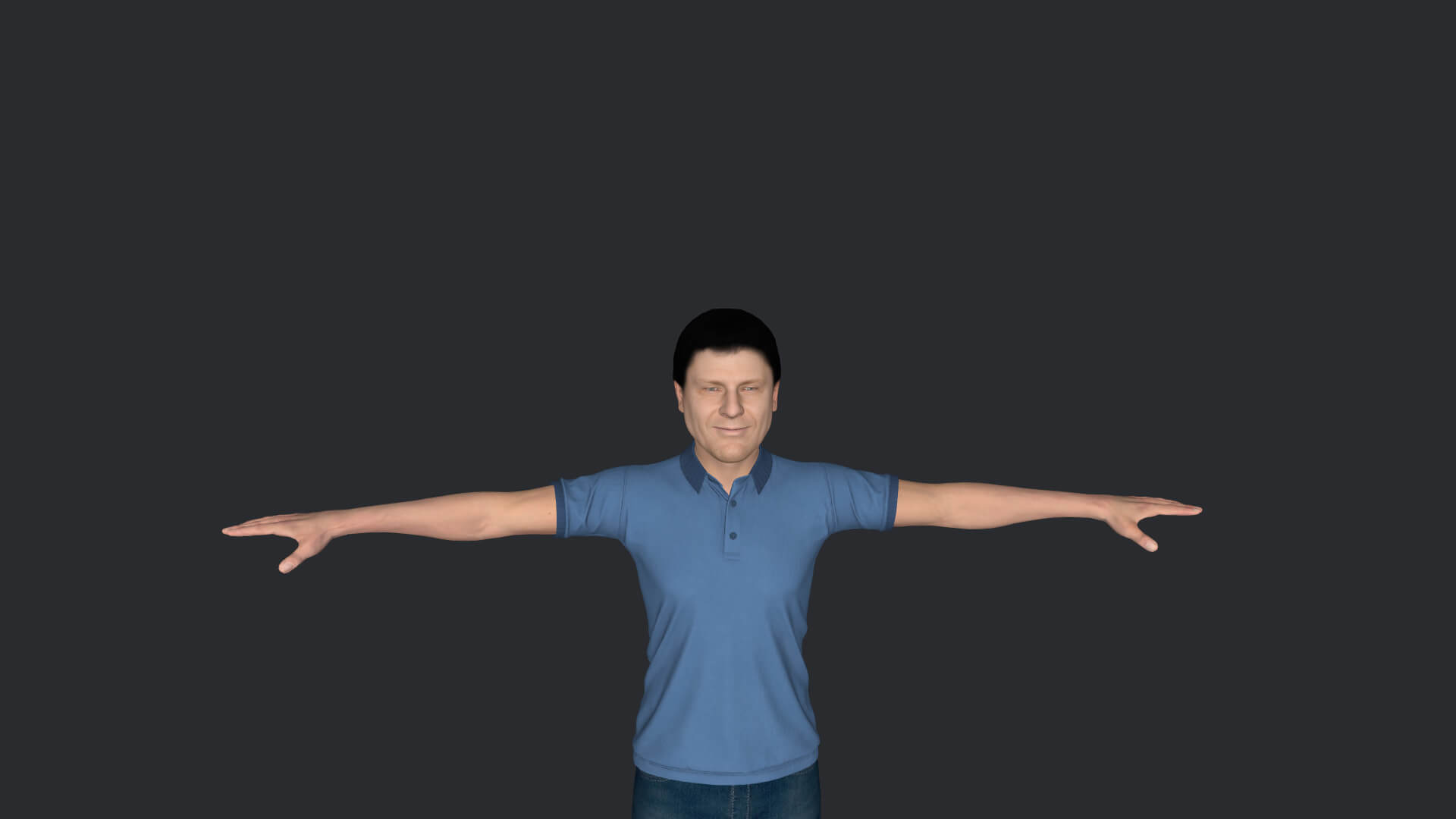 Sean Bean Realistic Full Body Fully Rigged Character - 3D Model by meta ...