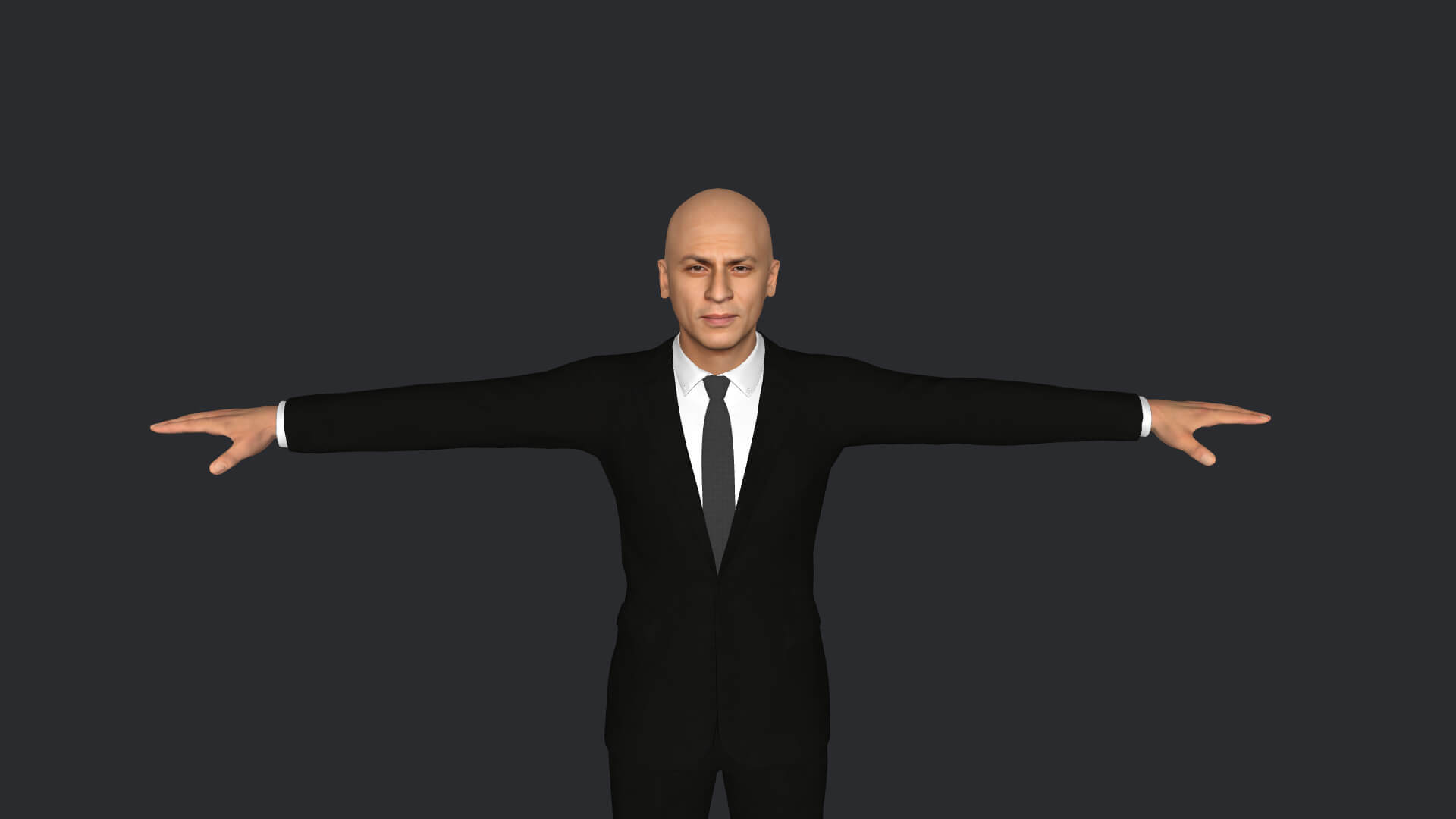 Shahrukh-Khan Realistic Full Body Fully Rigged Character 3D Model by ...