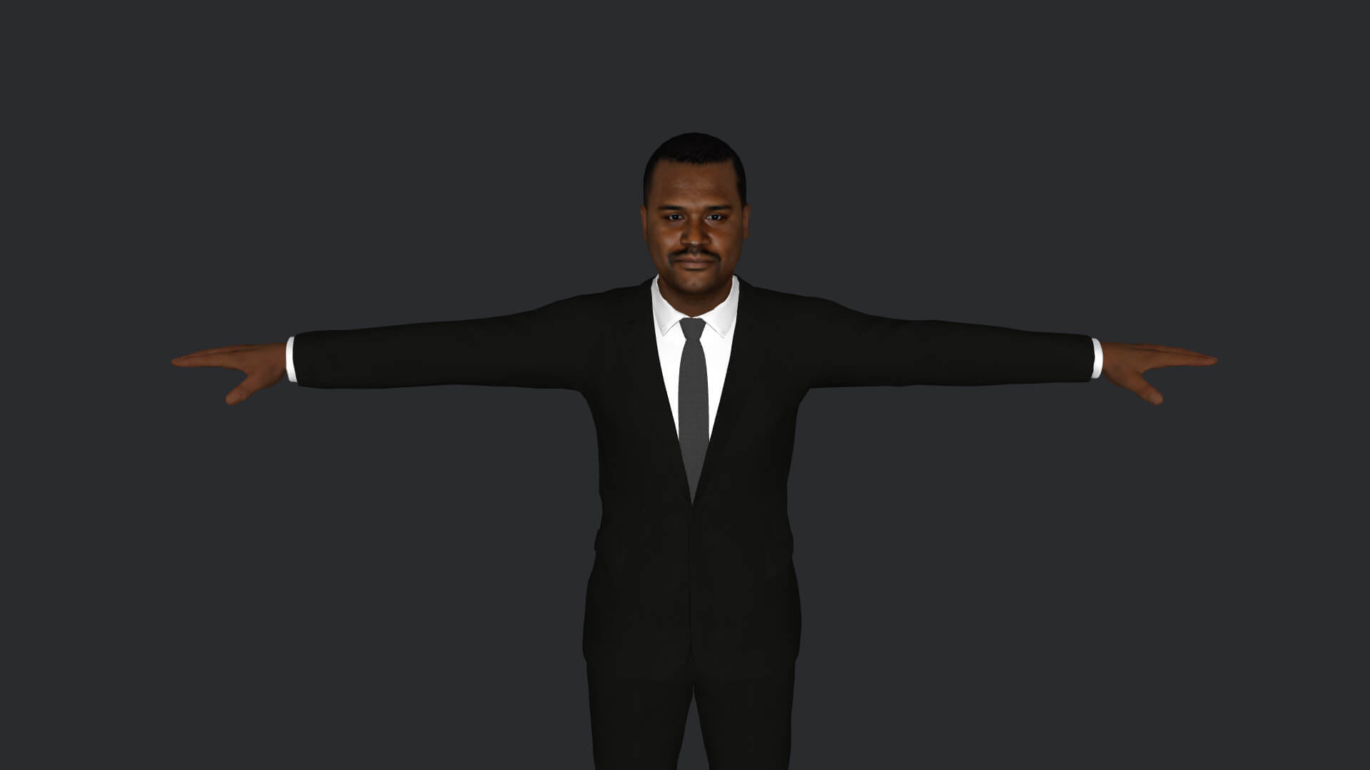 Shaq ONeal Realistic Full Body Fully Rigged Character - 3D Model by meta avatars