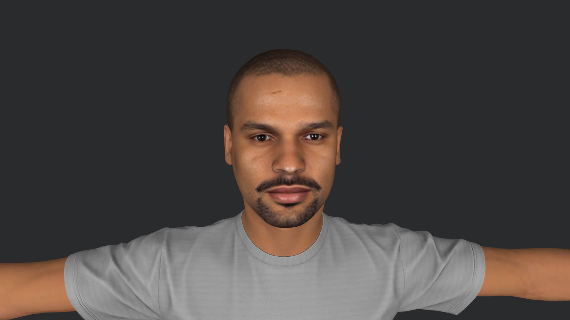 Shikhar Dhawan Realistic Full Body Fully Rigged Character - 3D Model by meta avatars