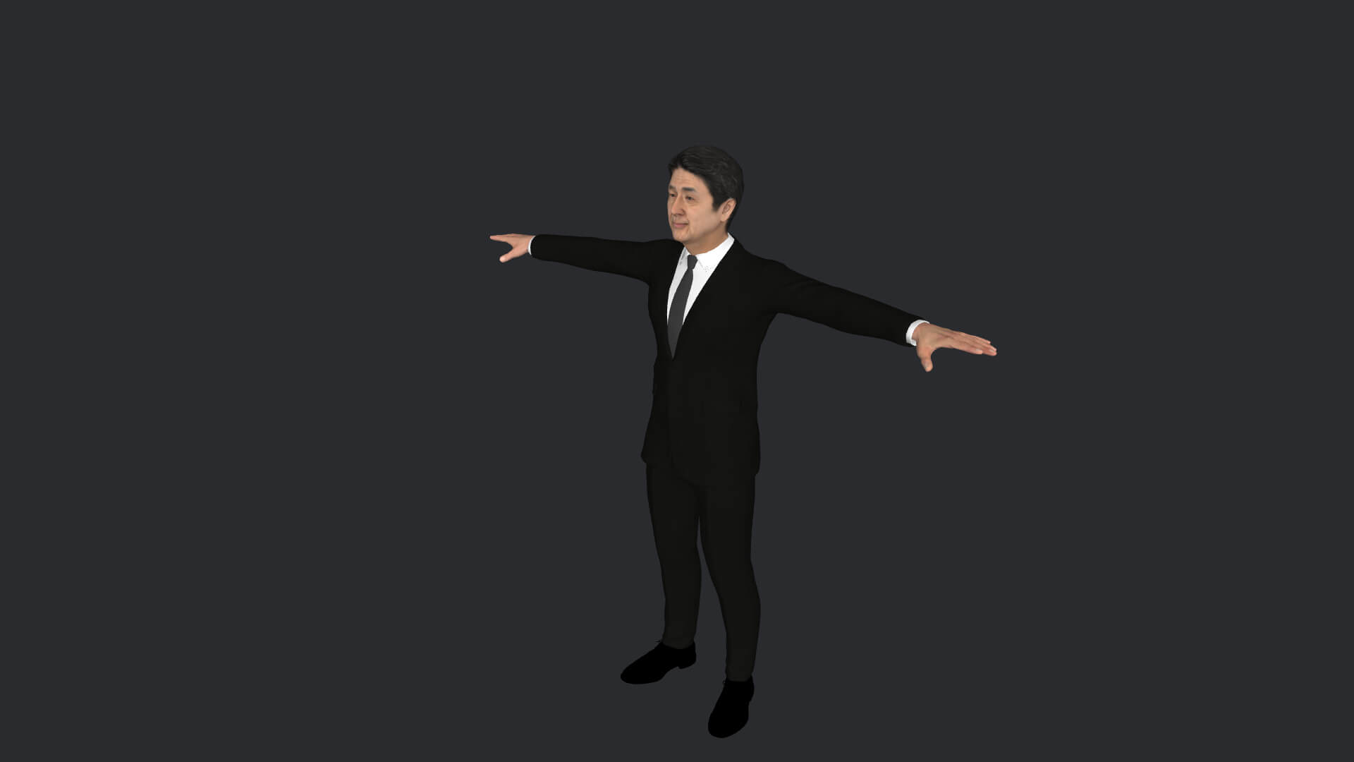 Shinzo Abe Realistic Full Body Fully Rigged Character - 3D Model by ...