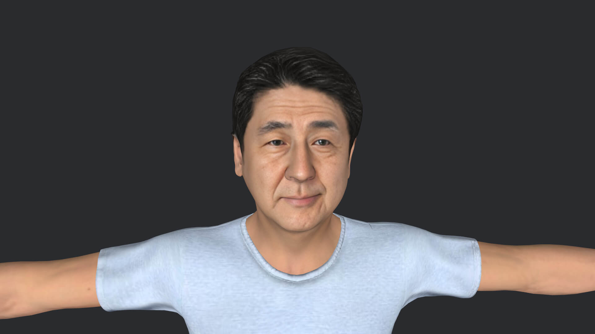 Shinzo Abe Realistic Full Body Fully Rigged Character - 3D Model by ...