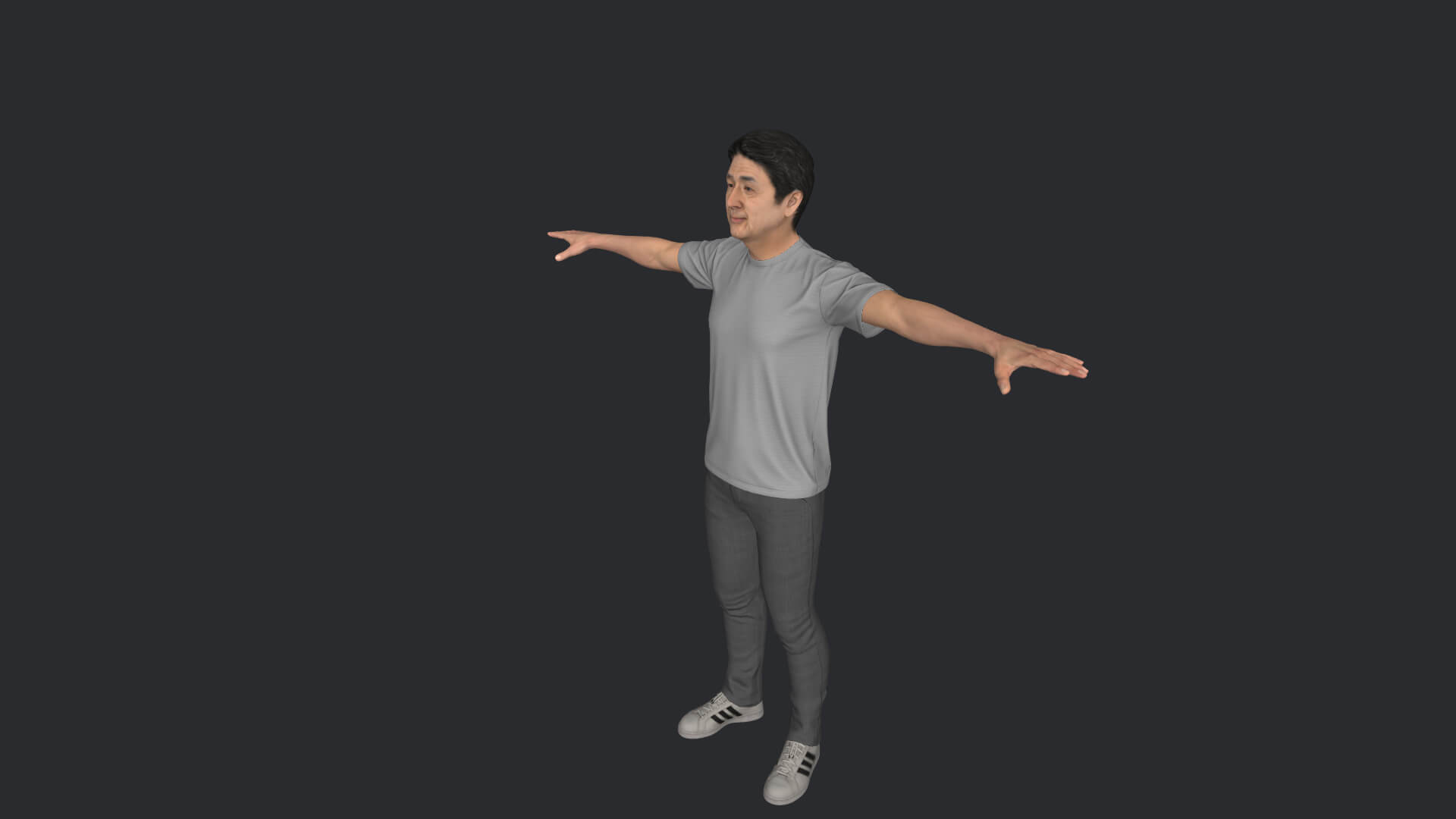 Shinzo Abe Realistic Full Body Fully Rigged Character - 3D Model by ...