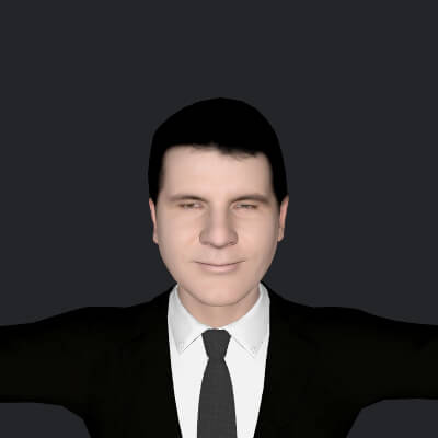Simon Cowell Realistic Full Body Fully Rigged Character - 3D Model by ...
