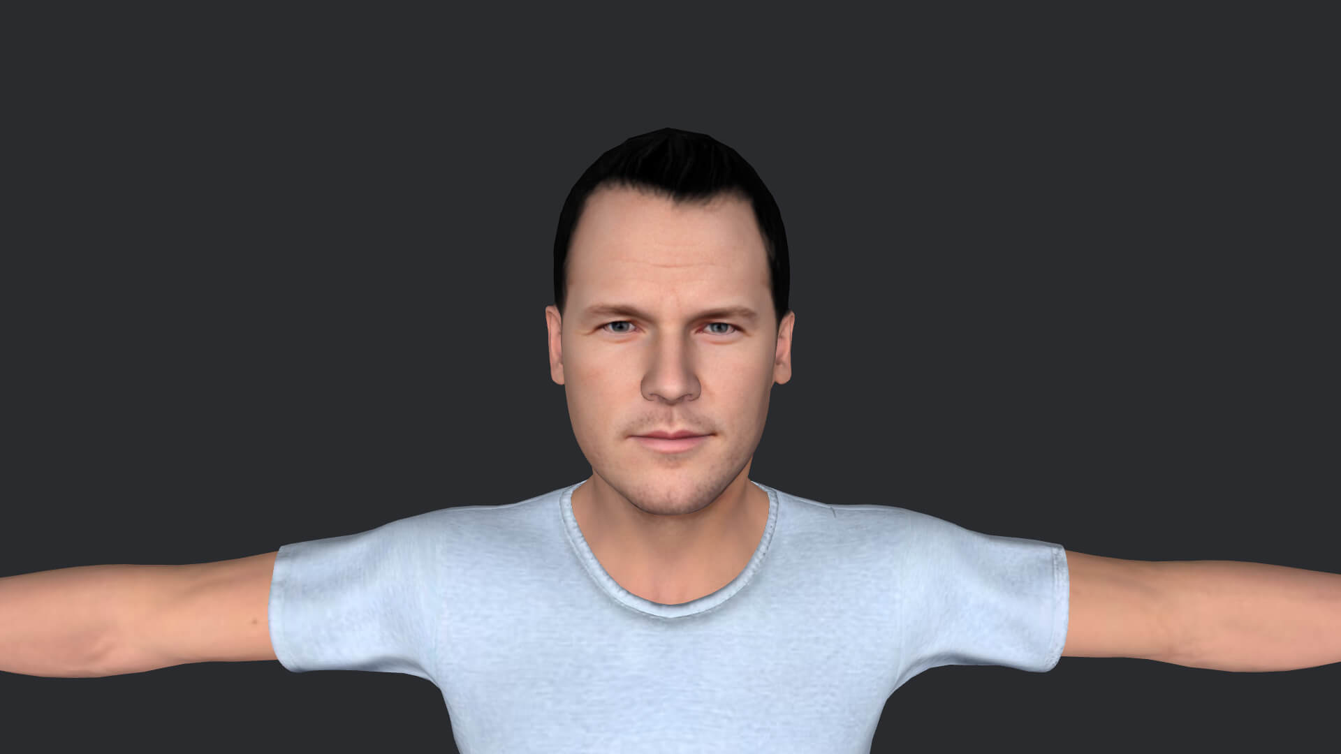 Star-Lord Chris Pratt Realistic Fully Rigged Character 3D Model by meta ...