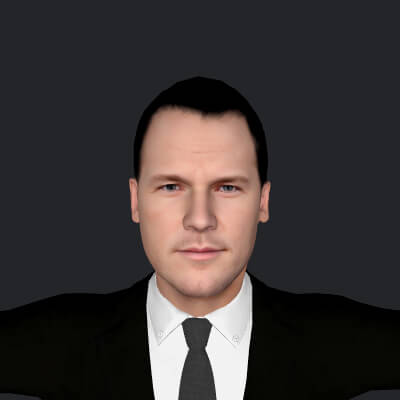 Star-Lord Chris Pratt Realistic Fully Rigged Character 3D Model by meta ...