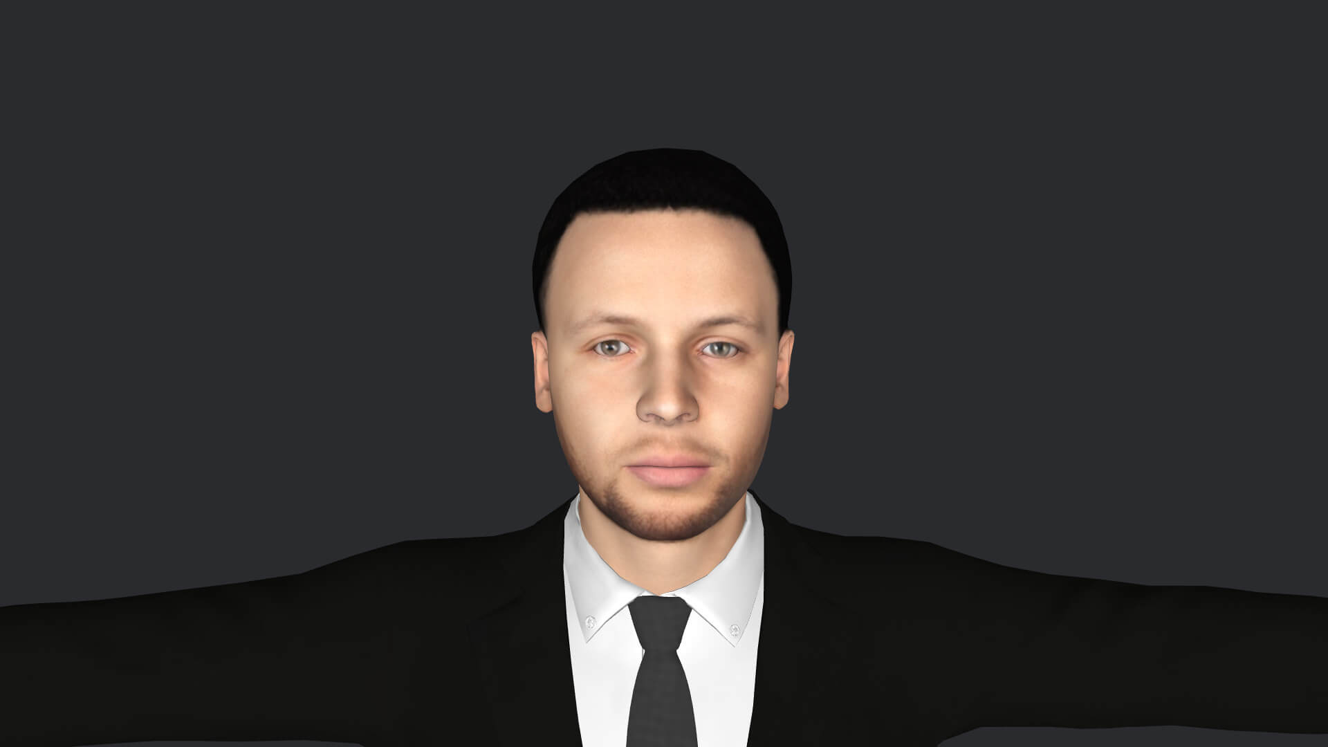 Stephen Curry Realistic Full Body Fully Rigged Character - 3D Model by ...