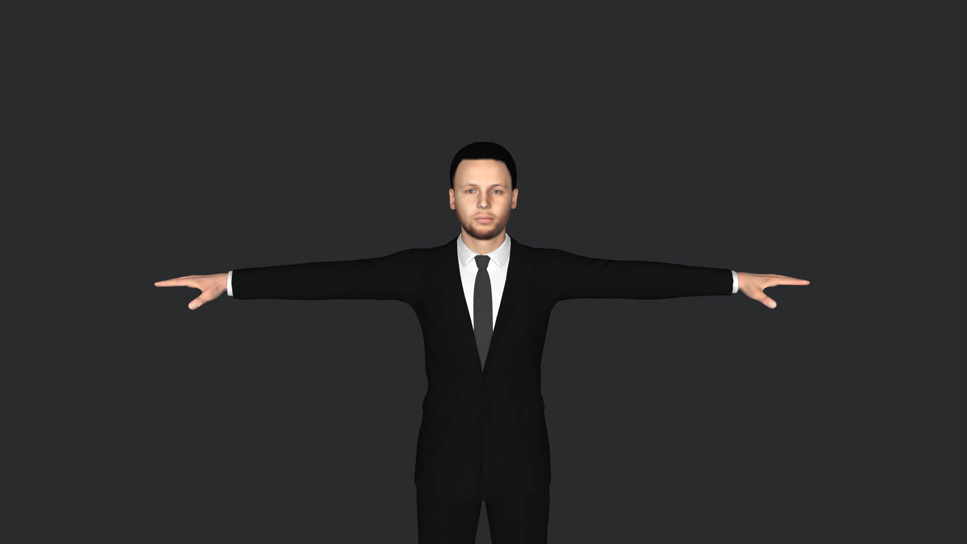 Stephen Curry Realistic Full Body Fully Rigged Character - 3D Model by ...