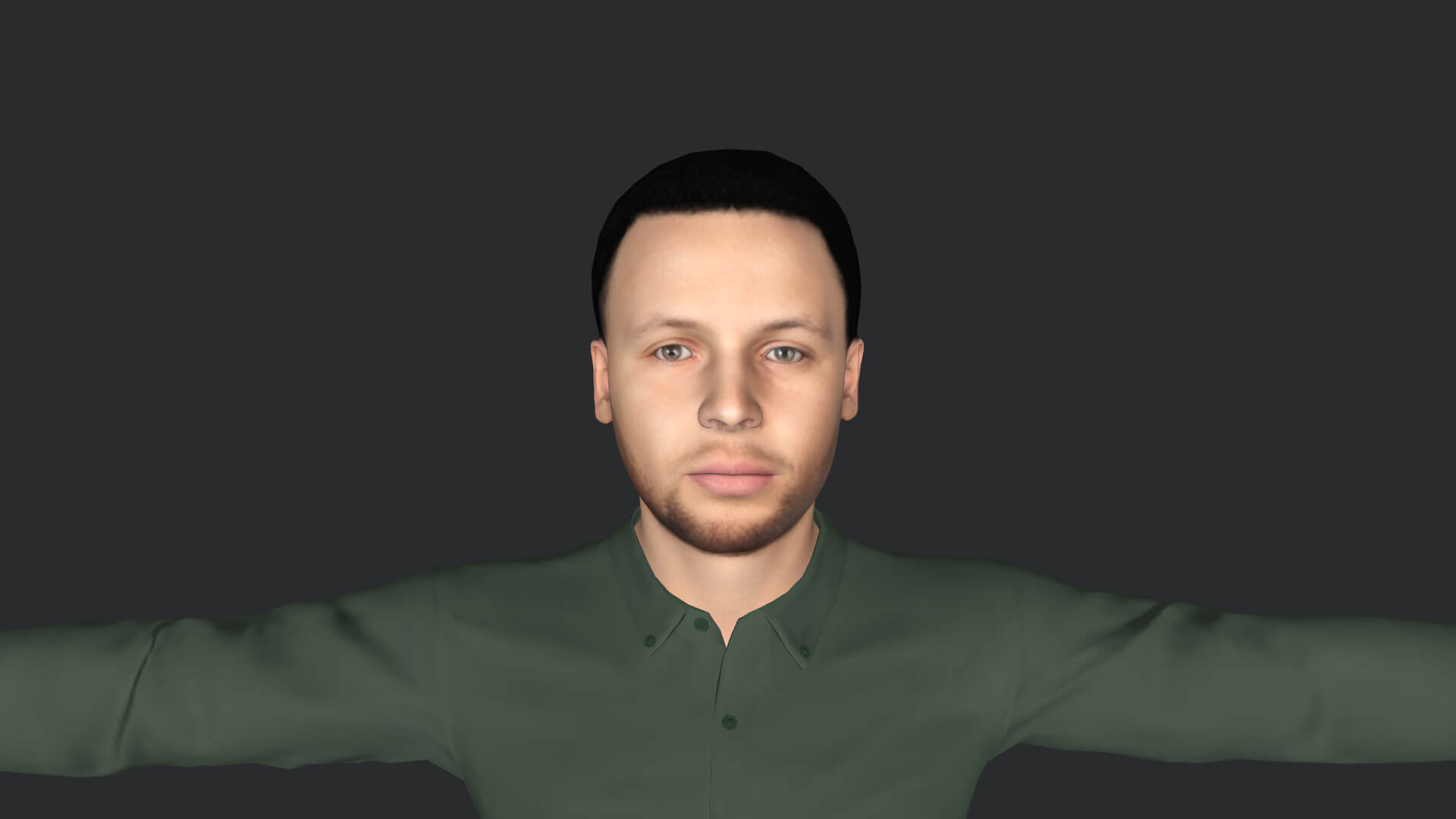 Stephen Curry Realistic Full Body Fully Rigged Character - 3D Model by ...