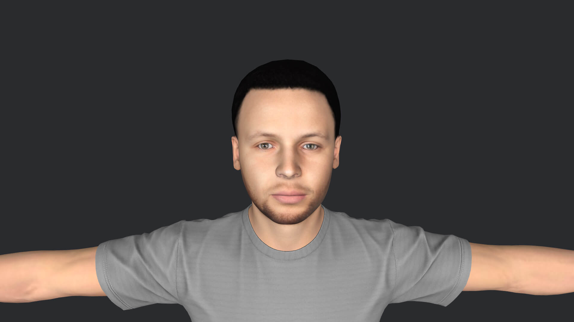 Stephen Curry Realistic Full Body Fully Rigged Character - 3D Model by ...