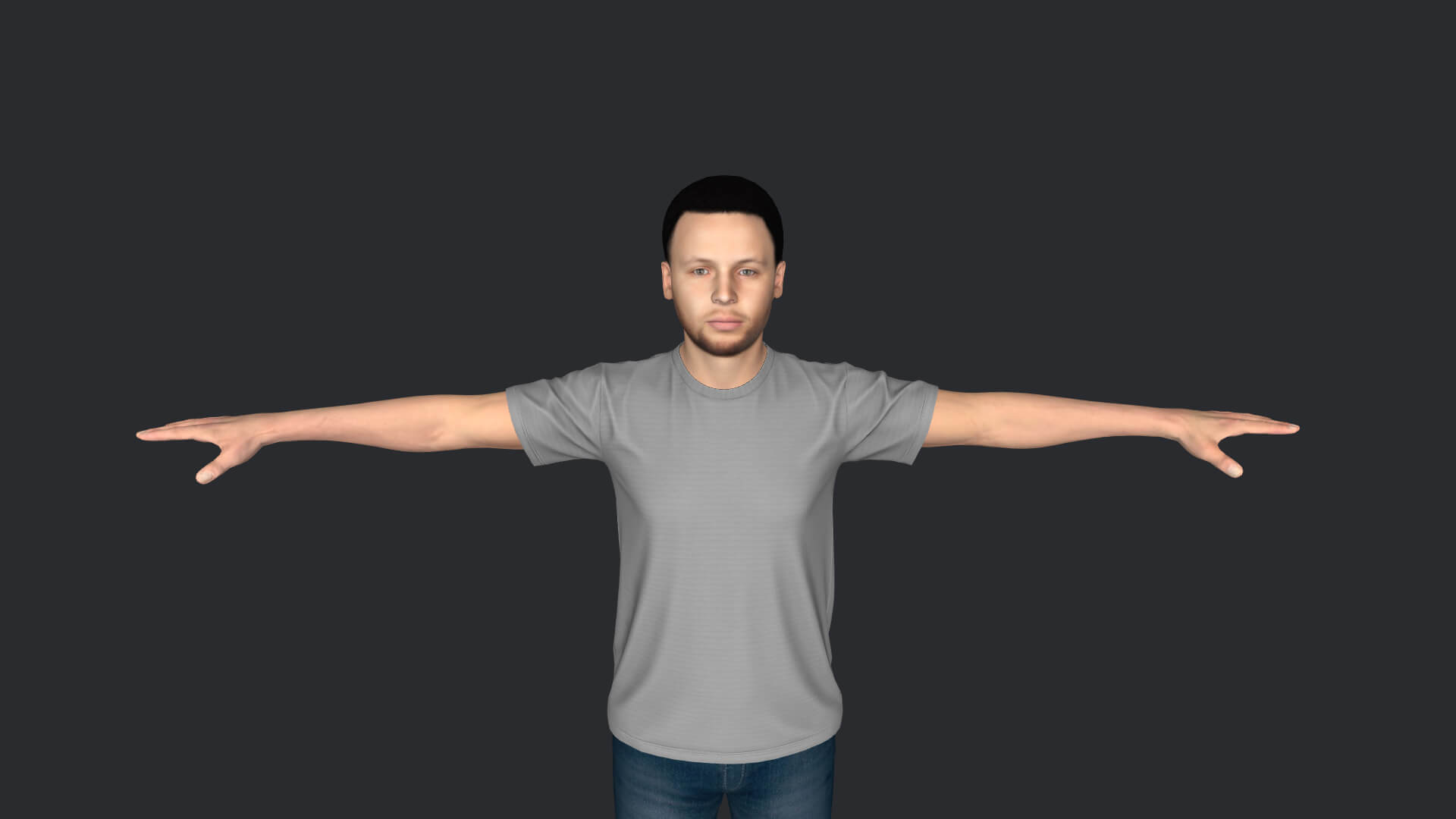 Stephen Curry Realistic Full Body Fully Rigged Character - 3D Model by ...