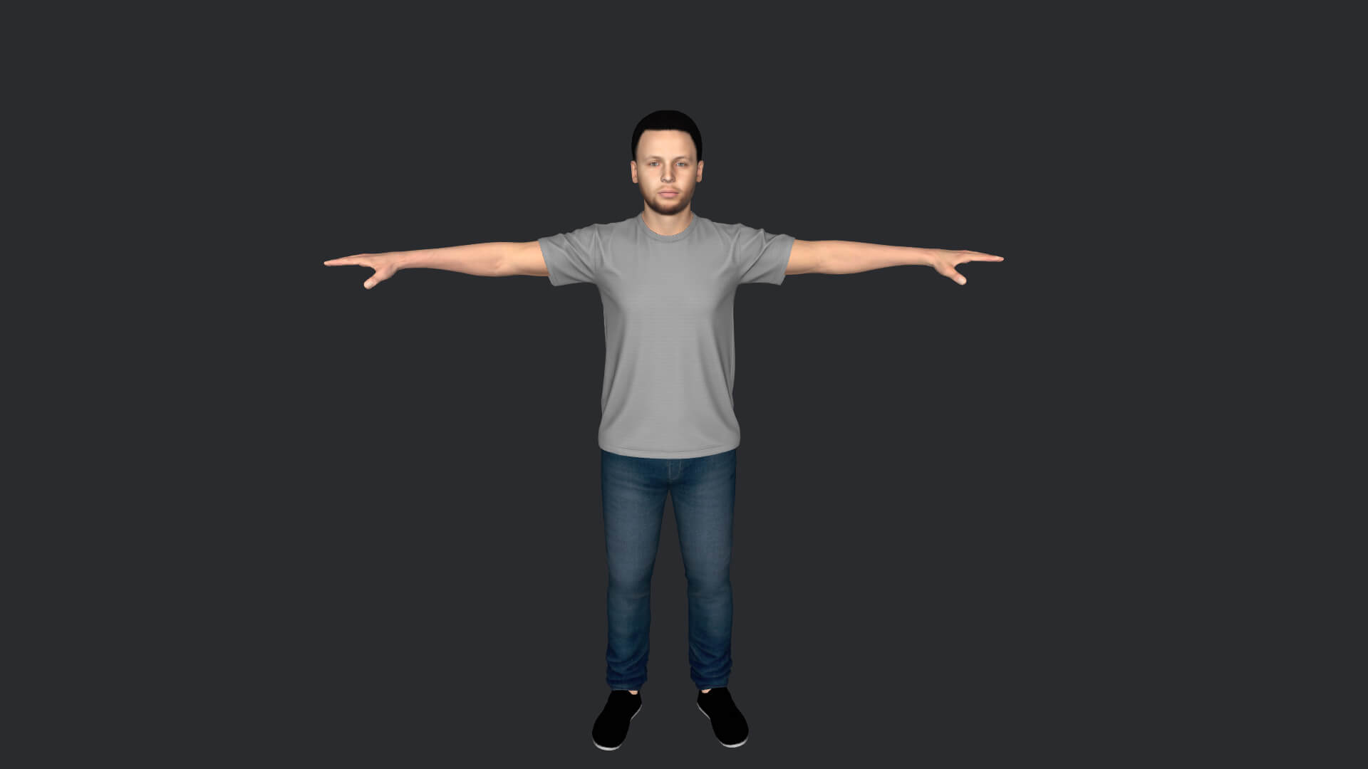 Stephen Curry Realistic Full Body Fully Rigged Character - 3D Model by ...
