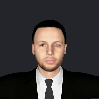 Stephen Curry Realistic Full Body Fully Rigged Character - 3D Model by ...