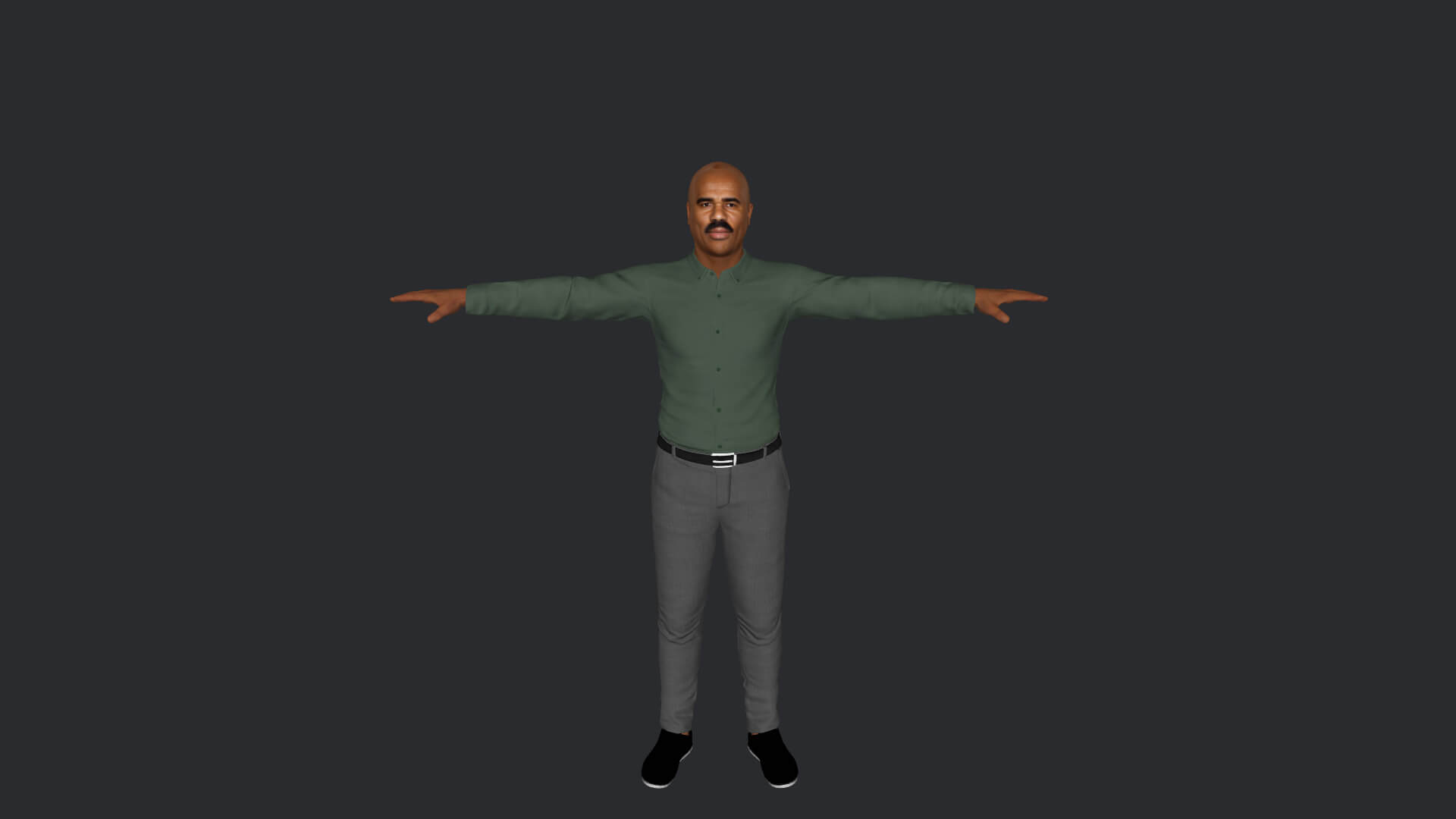 Steve Harvey Realistic Full Body Fully Rigged Character - 3D Model by ...