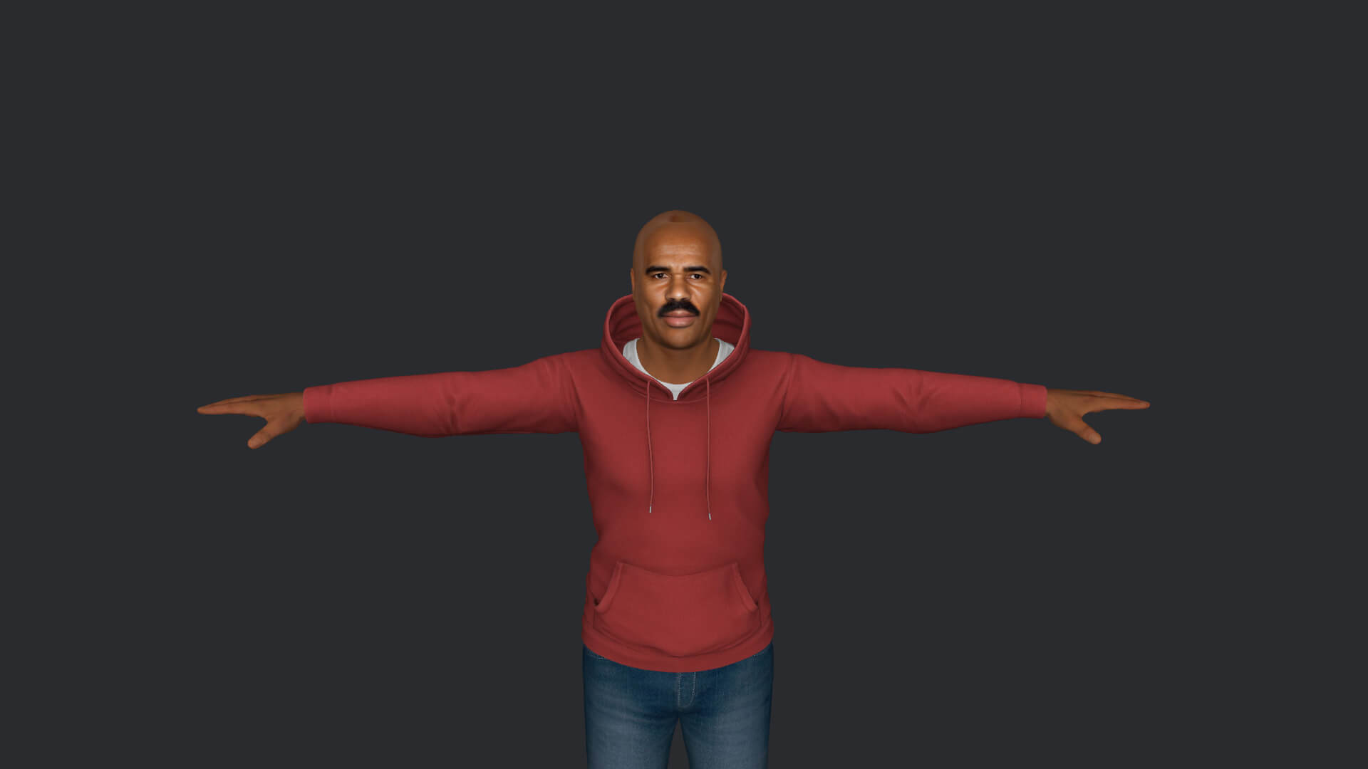 Steve Harvey Realistic Full Body Fully Rigged Character - 3D Model by ...