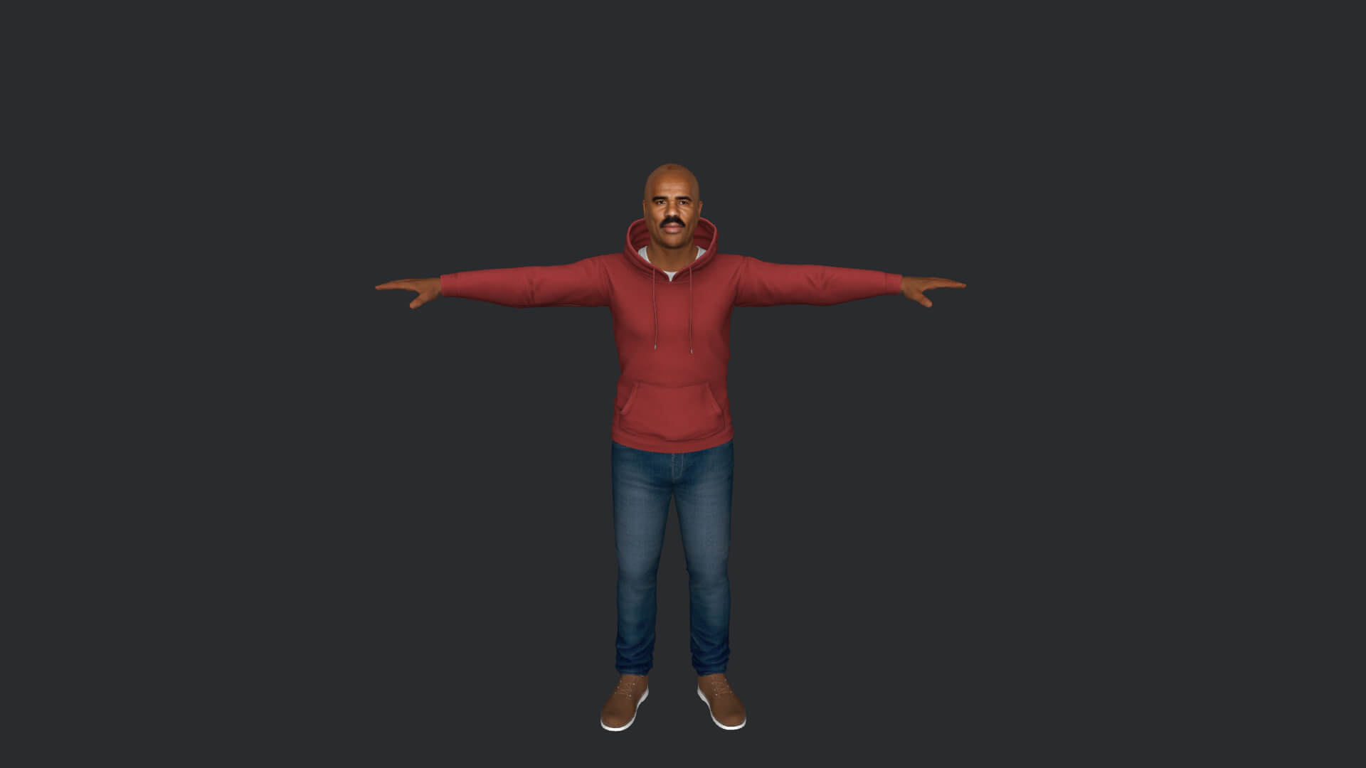 Steve Harvey Realistic Full Body Fully Rigged Character - 3D Model by ...