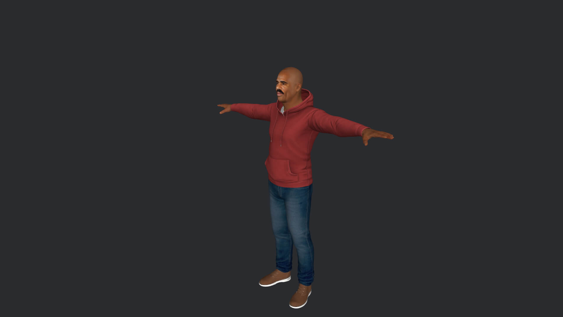Steve Harvey Realistic Full Body Fully Rigged Character - 3D Model by ...