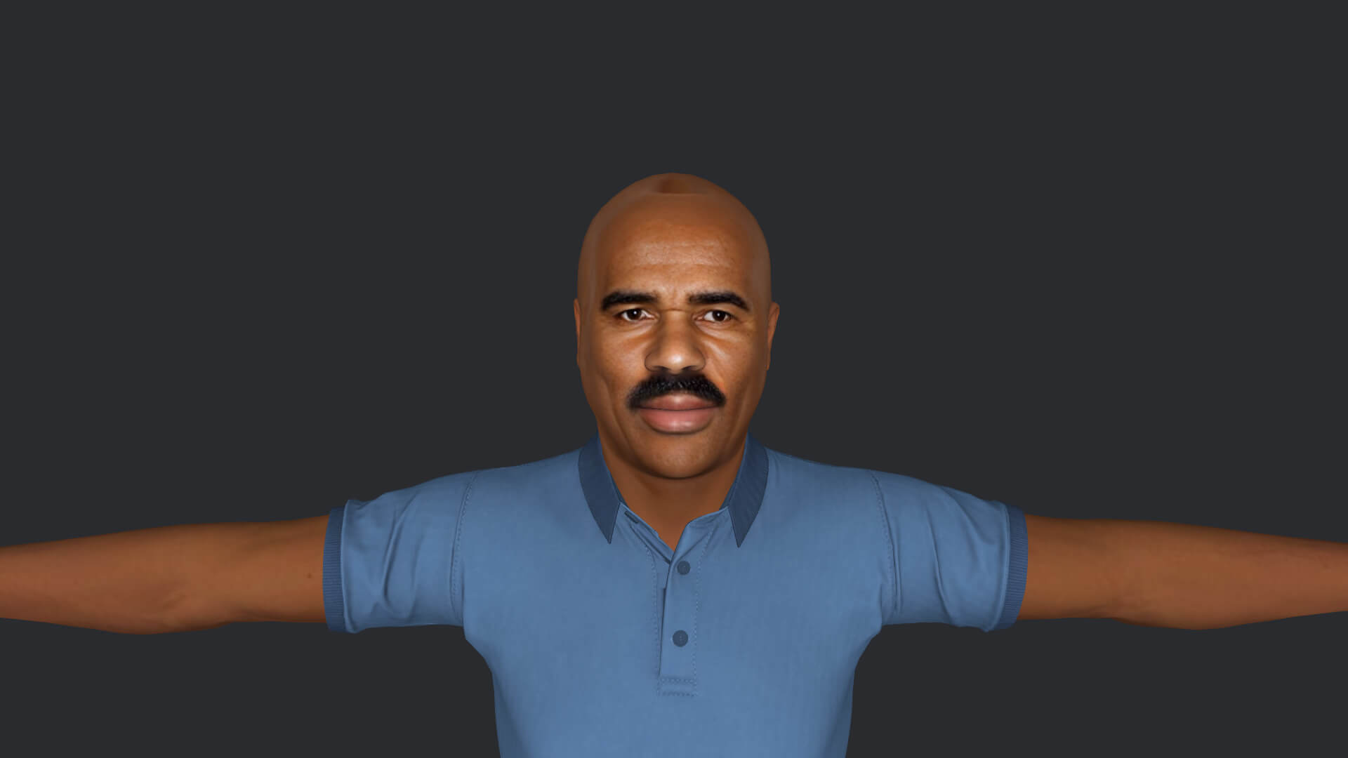 Steve Harvey Realistic Full Body Fully Rigged Character - 3D Model by ...
