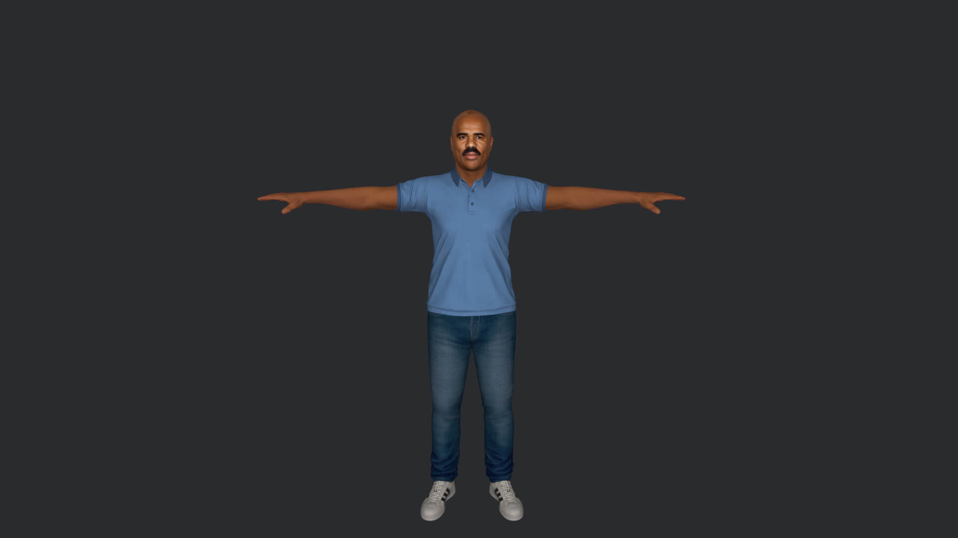Steve Harvey Realistic Full Body Fully Rigged Character - 3D Model by ...