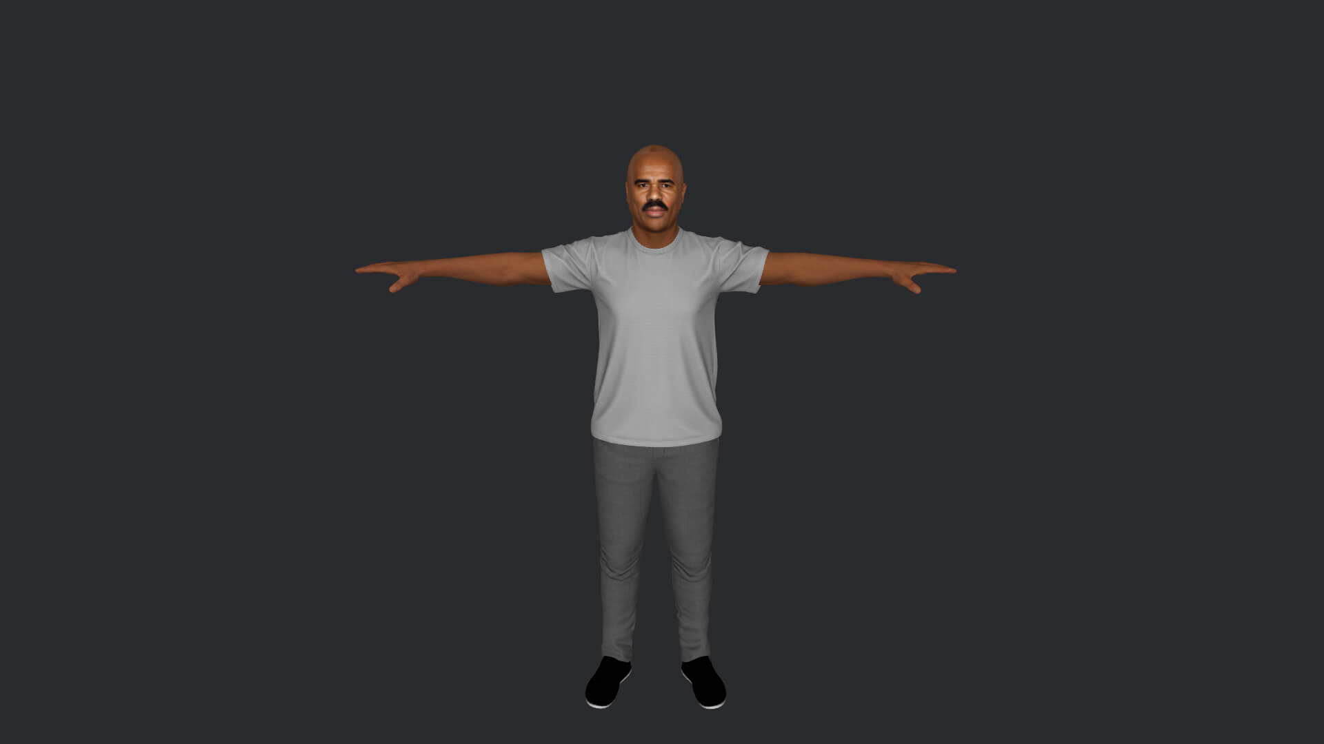 Steve Harvey Realistic Full Body Fully Rigged Character - 3D Model by ...