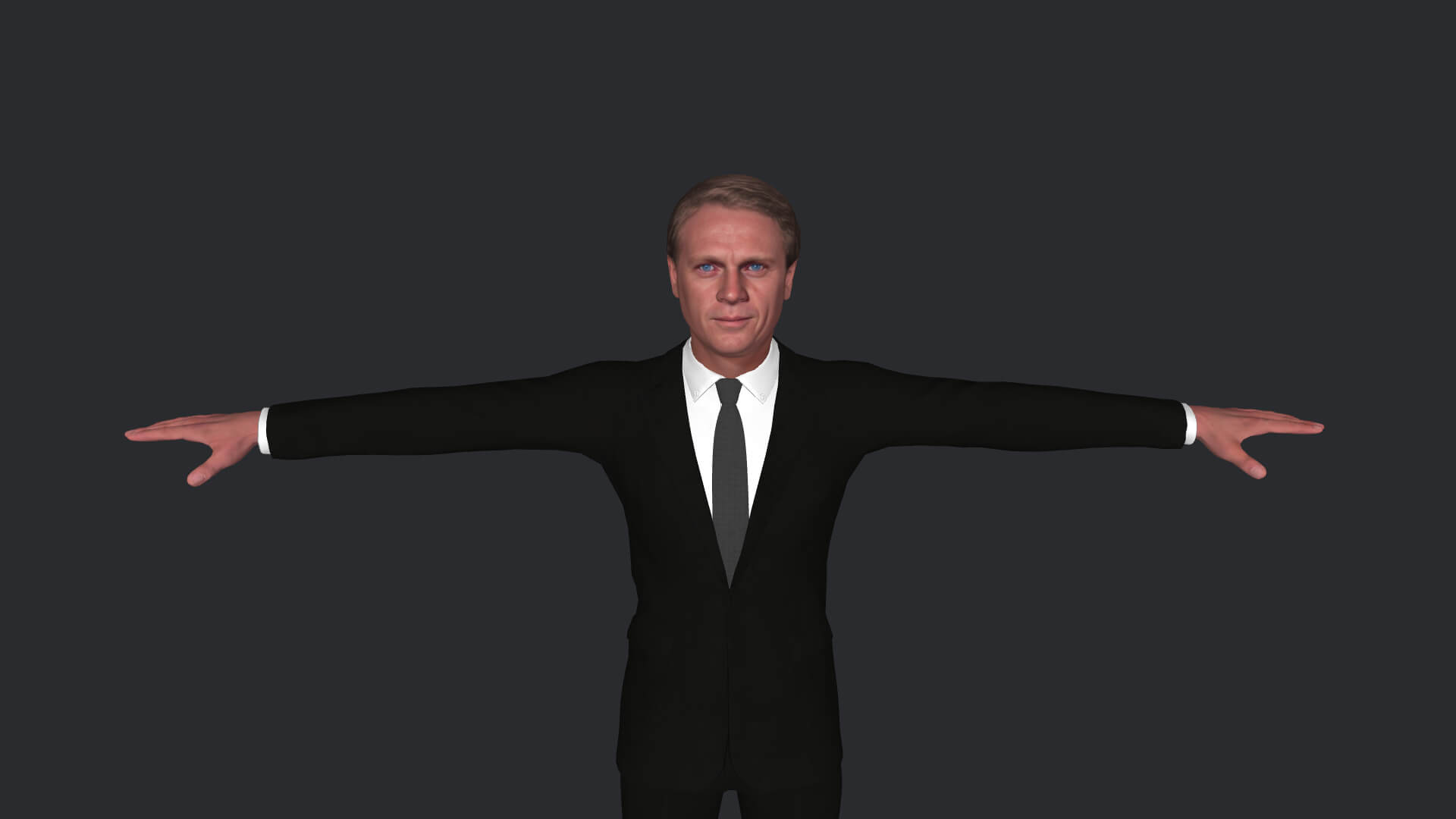 Steve Mcqueen Realistic Full Body Fully Rigged Character - 3D Model by ...