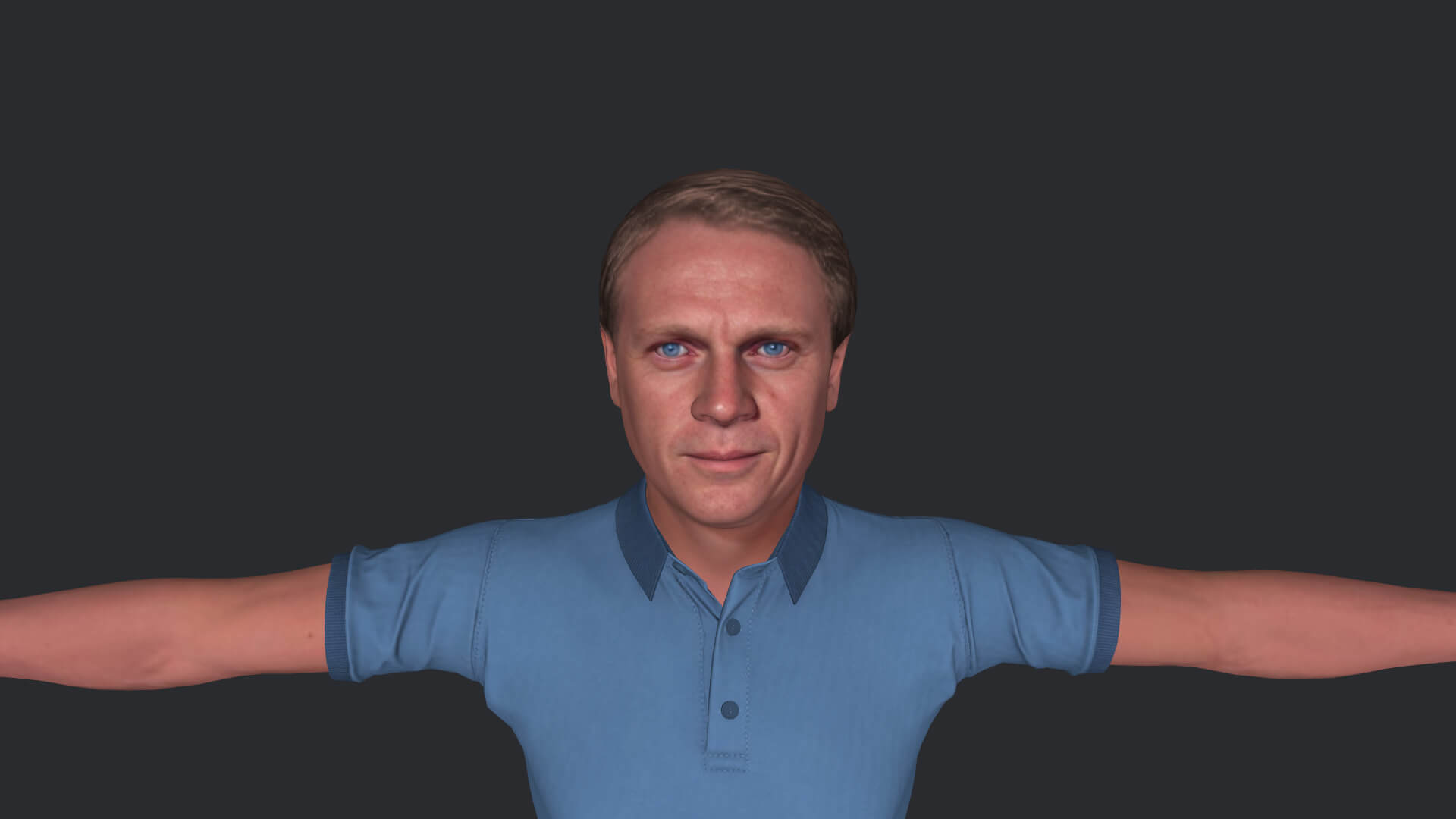Steve Mcqueen Realistic Full Body Fully Rigged Character - 3D Model by ...