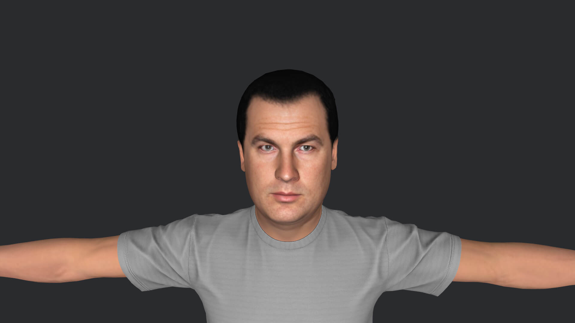 Steven Seagal Realistic Full Body Fully Rigged Character - 3D Model by ...
