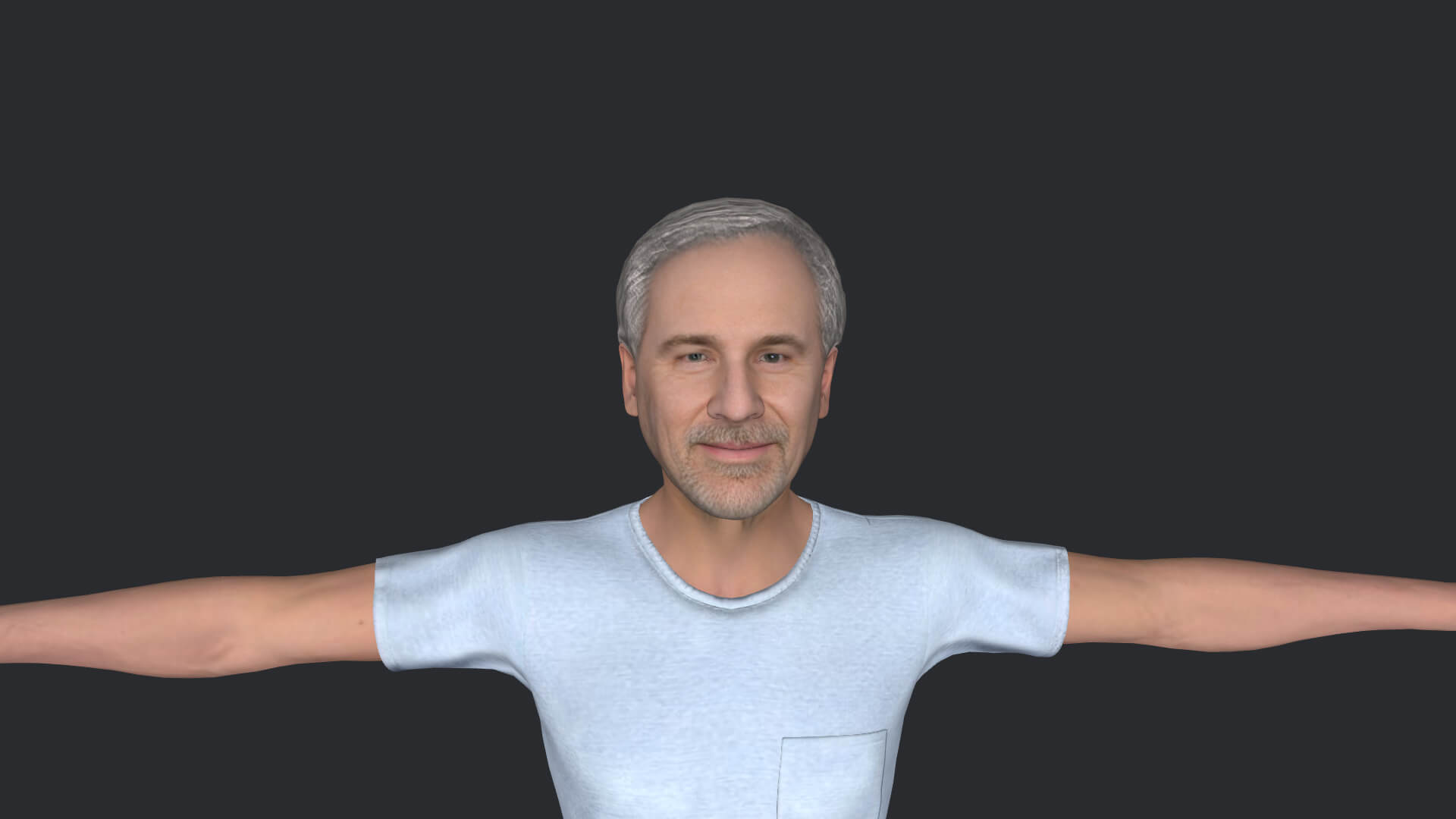 Steven Speilberg Realistic Full Body Fully Rigged Character - 3D Model ...