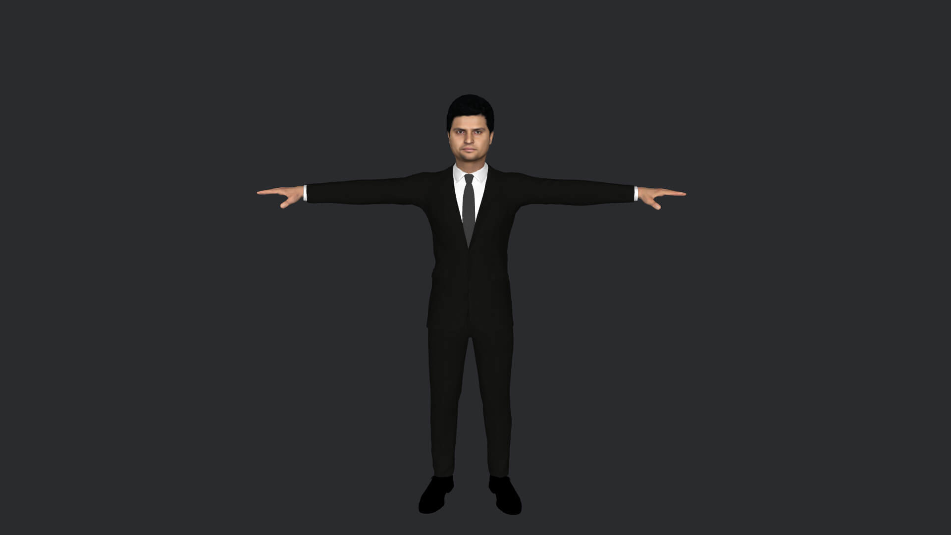 Suresh Raina Realistic Full Body Fully Rigged Character - 3D Model by ...