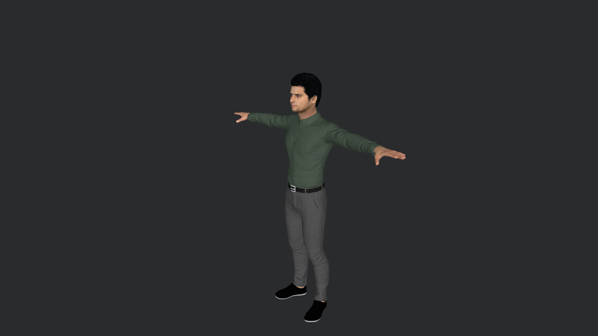Suresh Raina Realistic Full Body Fully Rigged Character - 3D Model by ...