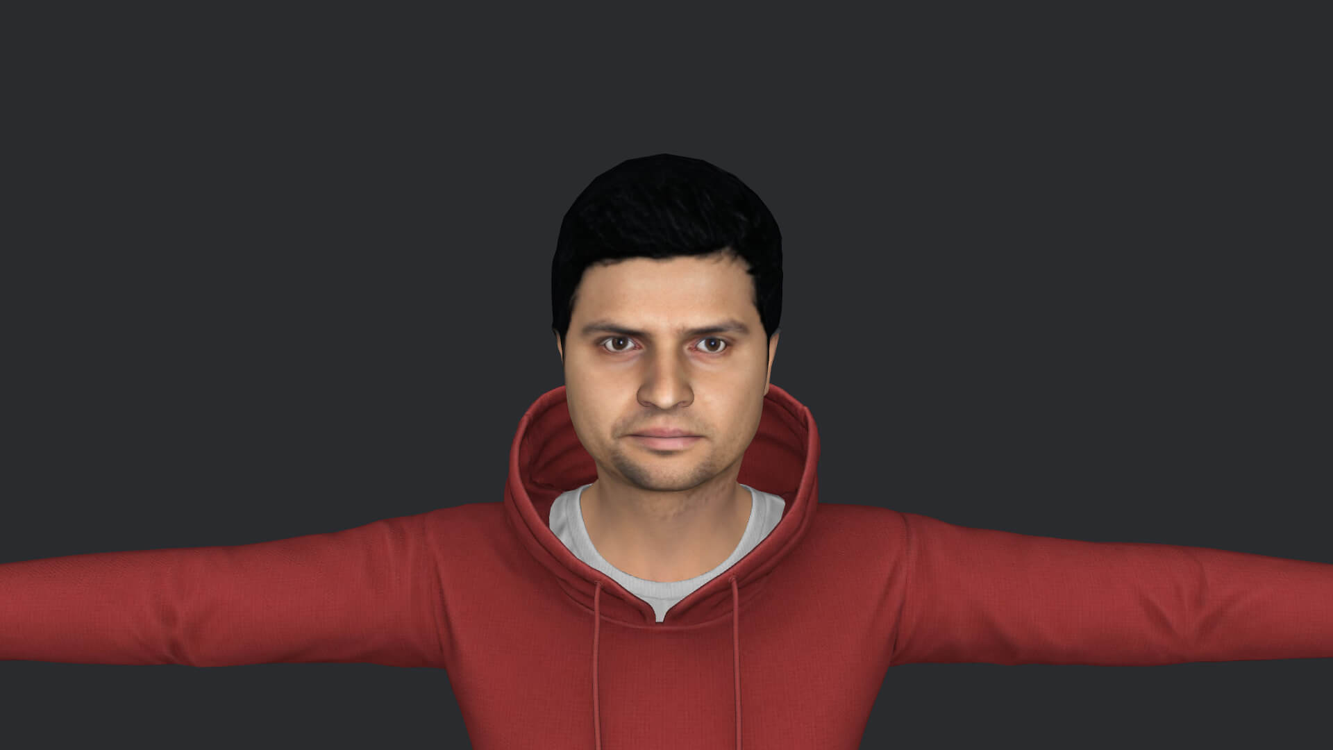 Suresh Raina Realistic Full Body Fully Rigged Character - 3D Model by ...