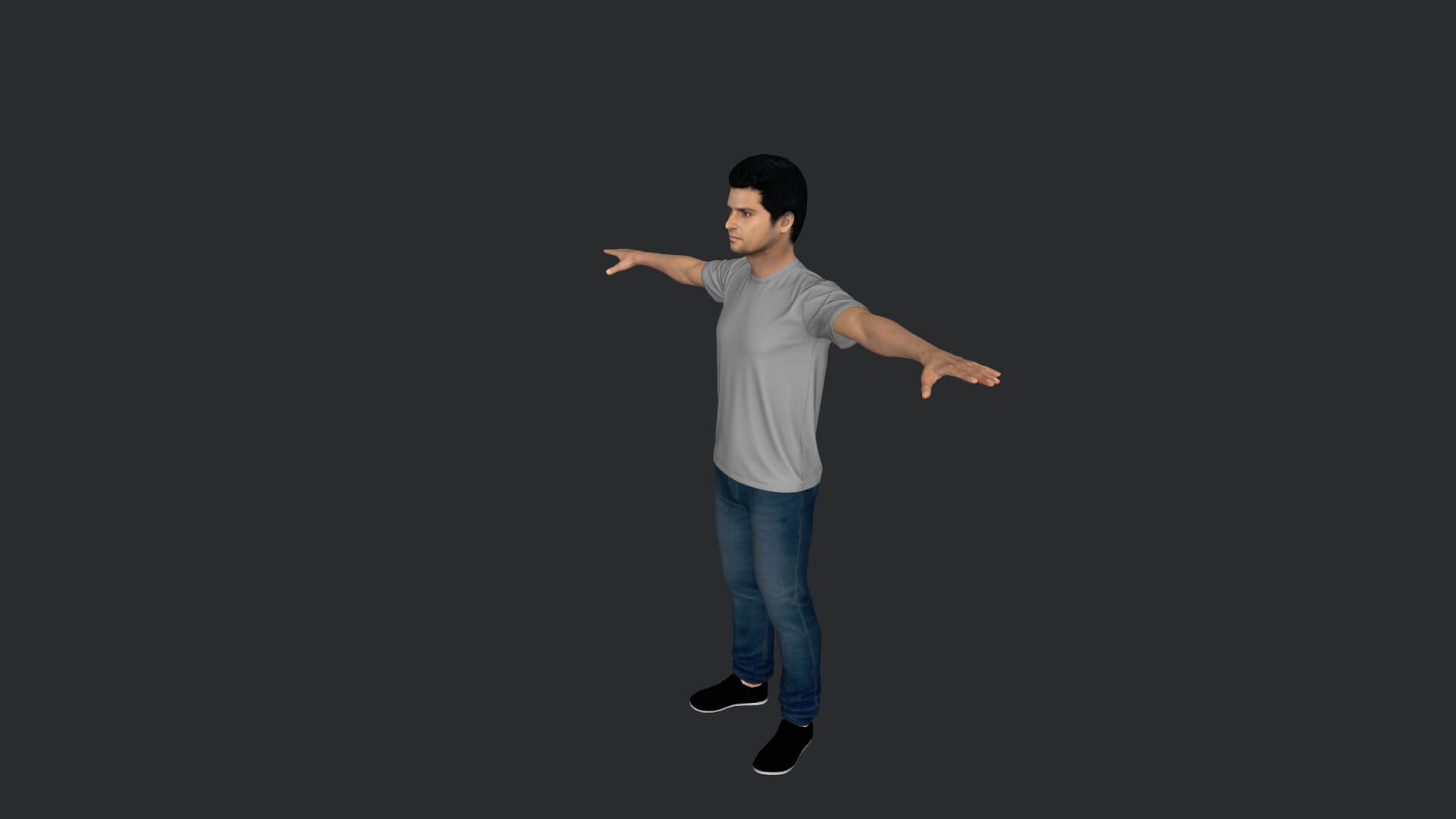 Suresh Raina Realistic Full Body Fully Rigged Character - 3D Model by ...