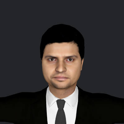 Suresh Raina Realistic Full Body Fully Rigged Character - 3D Model by ...