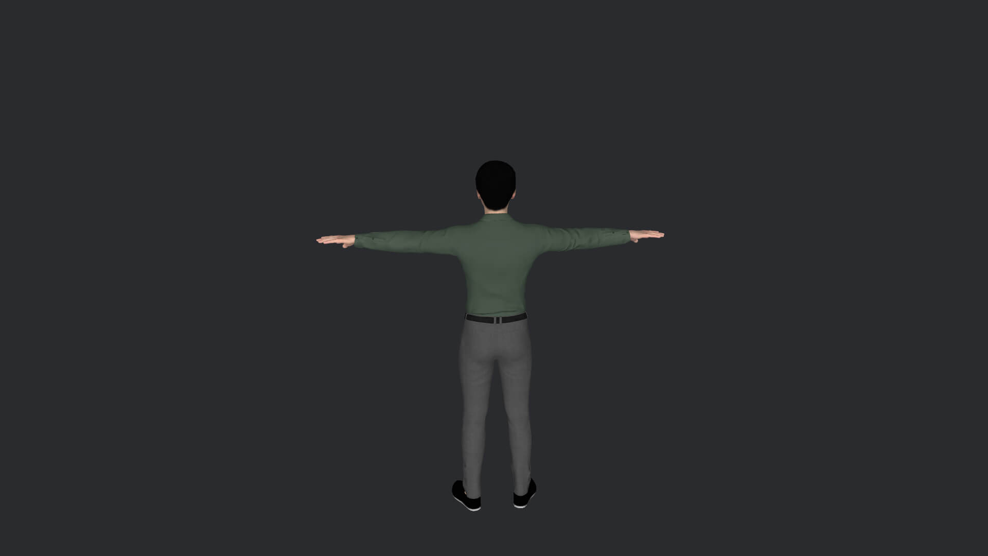 Taeil Realistic Full Body Fully Rigged Character - 3D Model by meta avatars