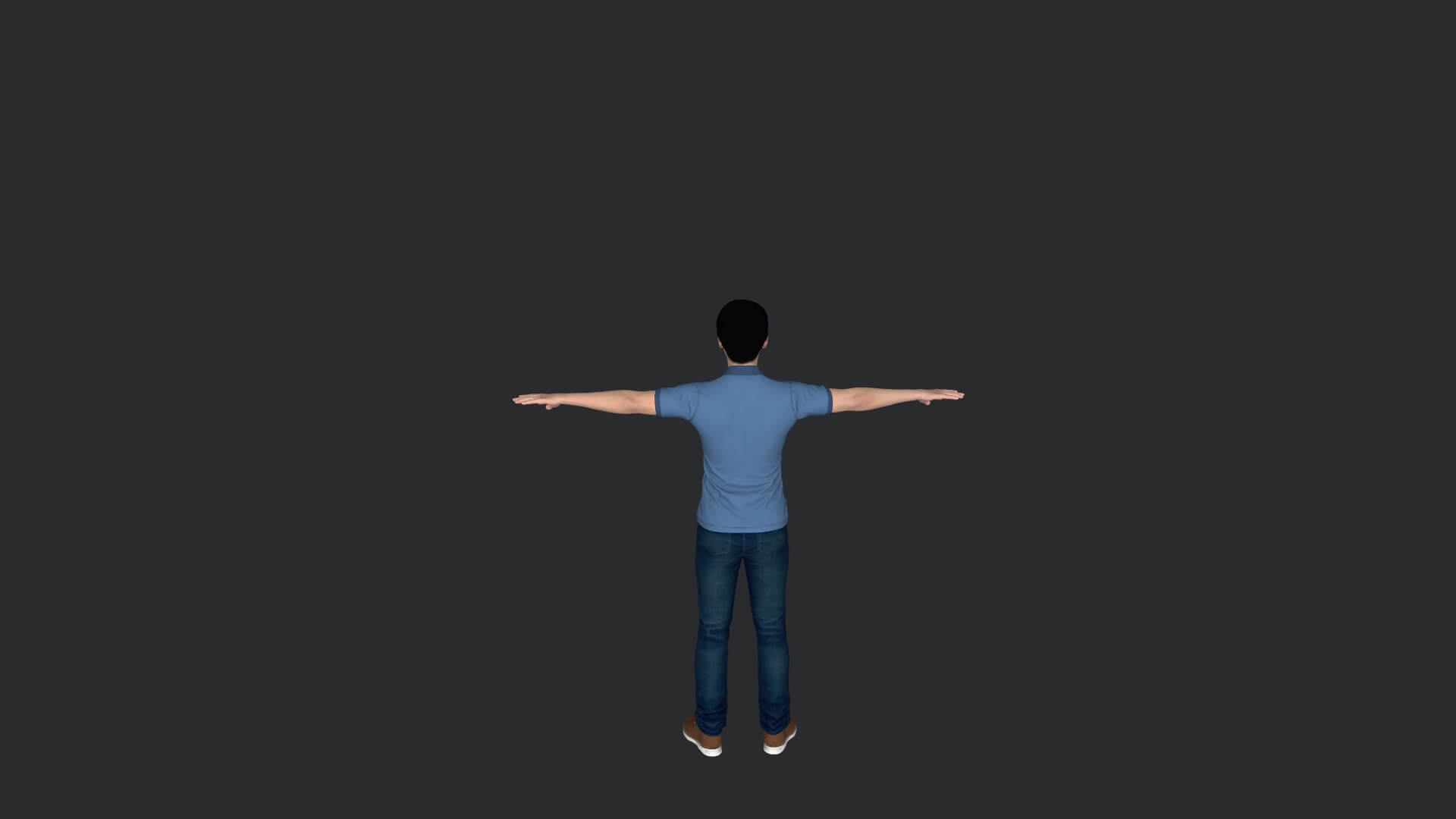 Taeil Realistic Full Body Fully Rigged Character - 3D Model by meta avatars