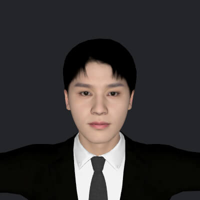 Taeil Realistic Full Body Fully Rigged Character - 3D Model by meta avatars