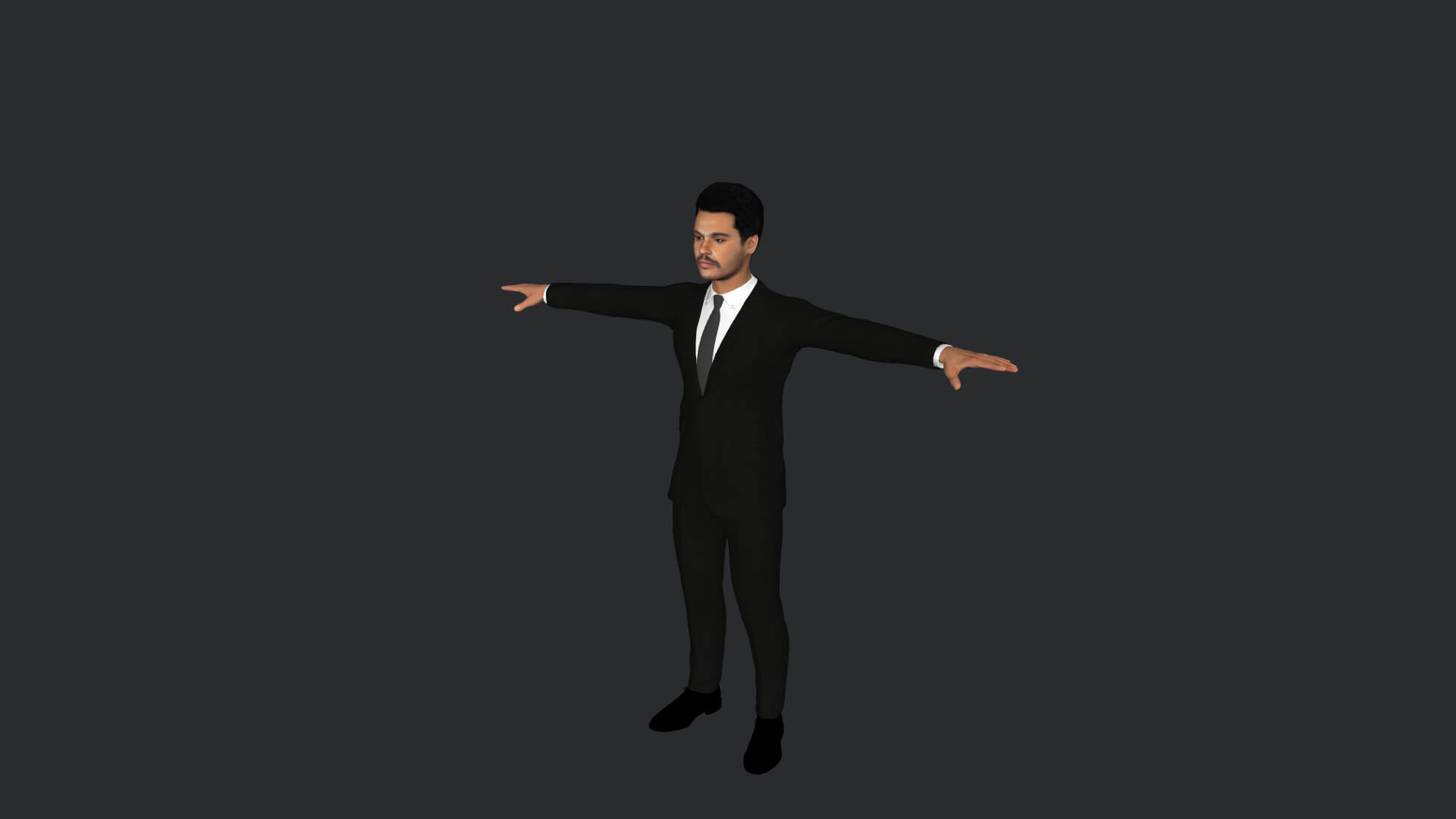 The Weeknd Realistic Full Body Fully Rigged Character - 3D Model by ...